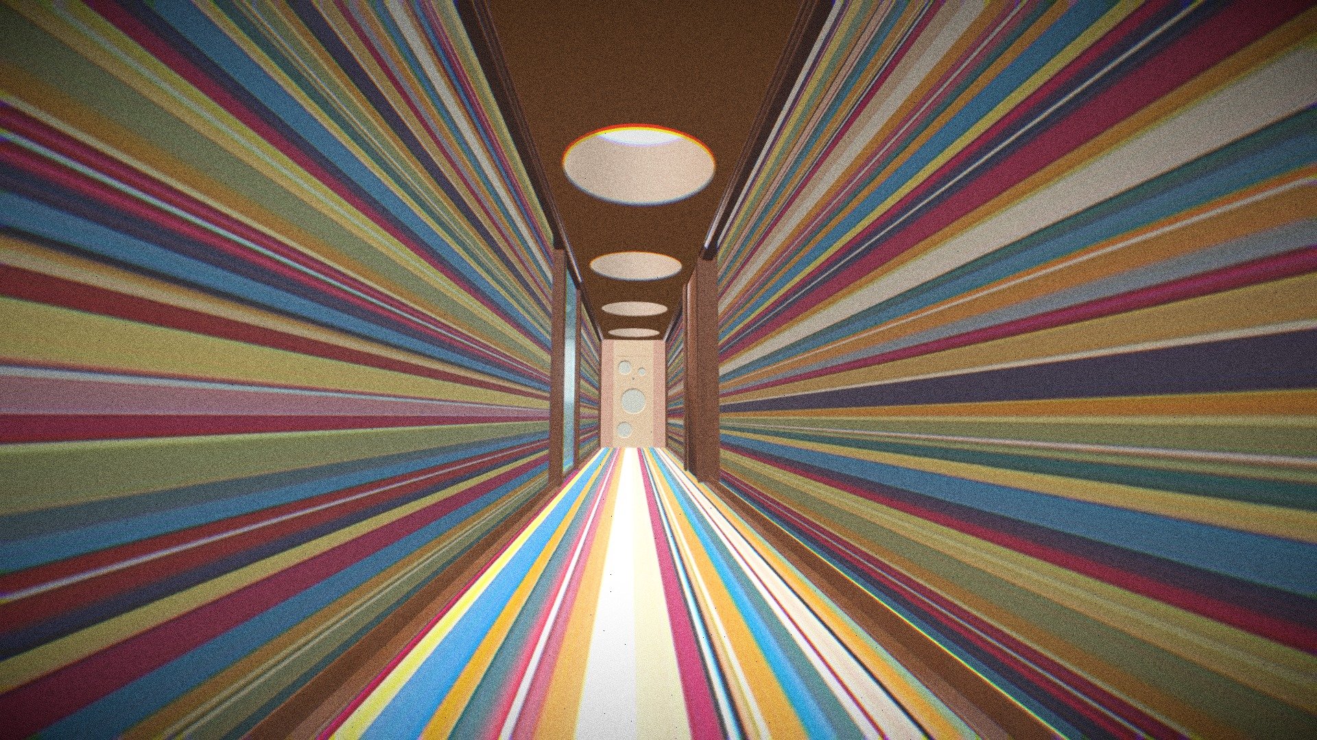 colorful corridor - Buy Royalty Free 3D model by okotaru (@loaferspore ...