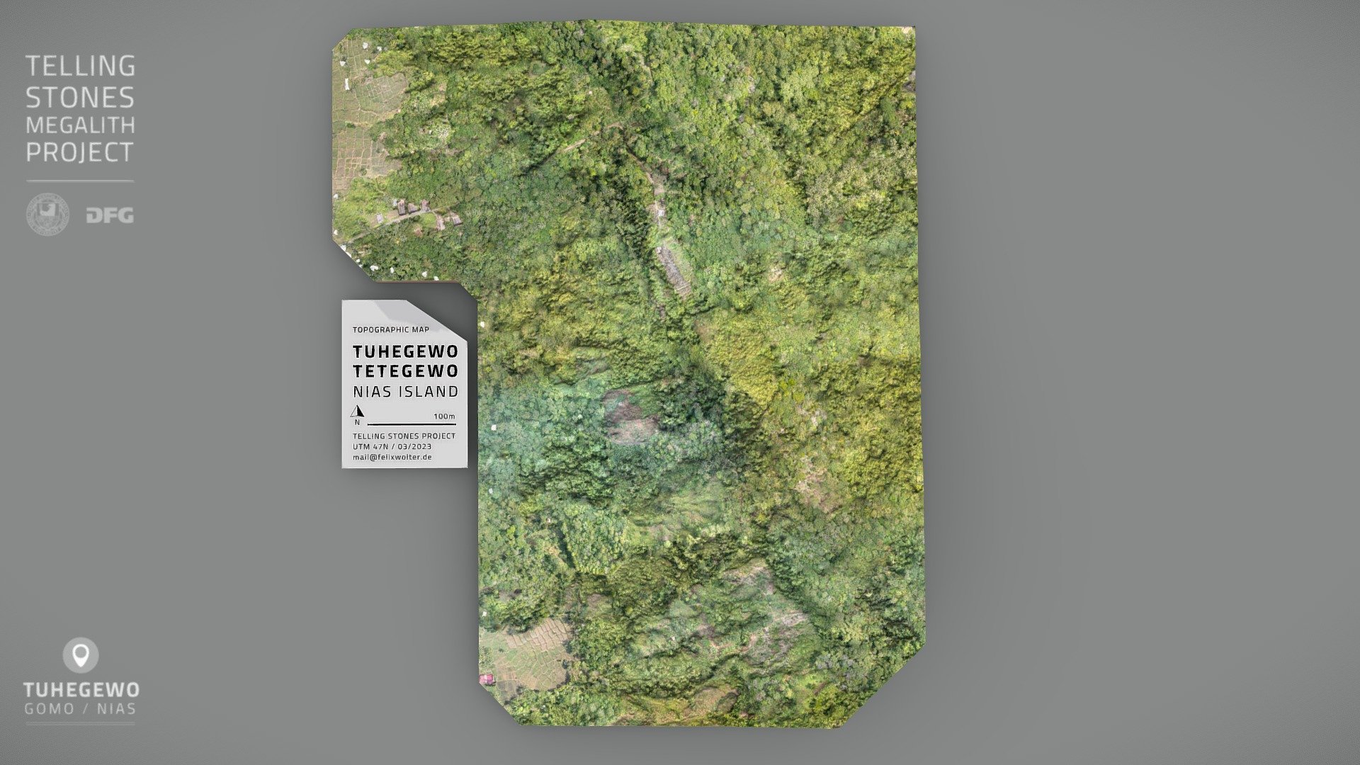 Tuhegewo / Tuhegewo Location Map 2023 - 3D model by Telling Stones ...