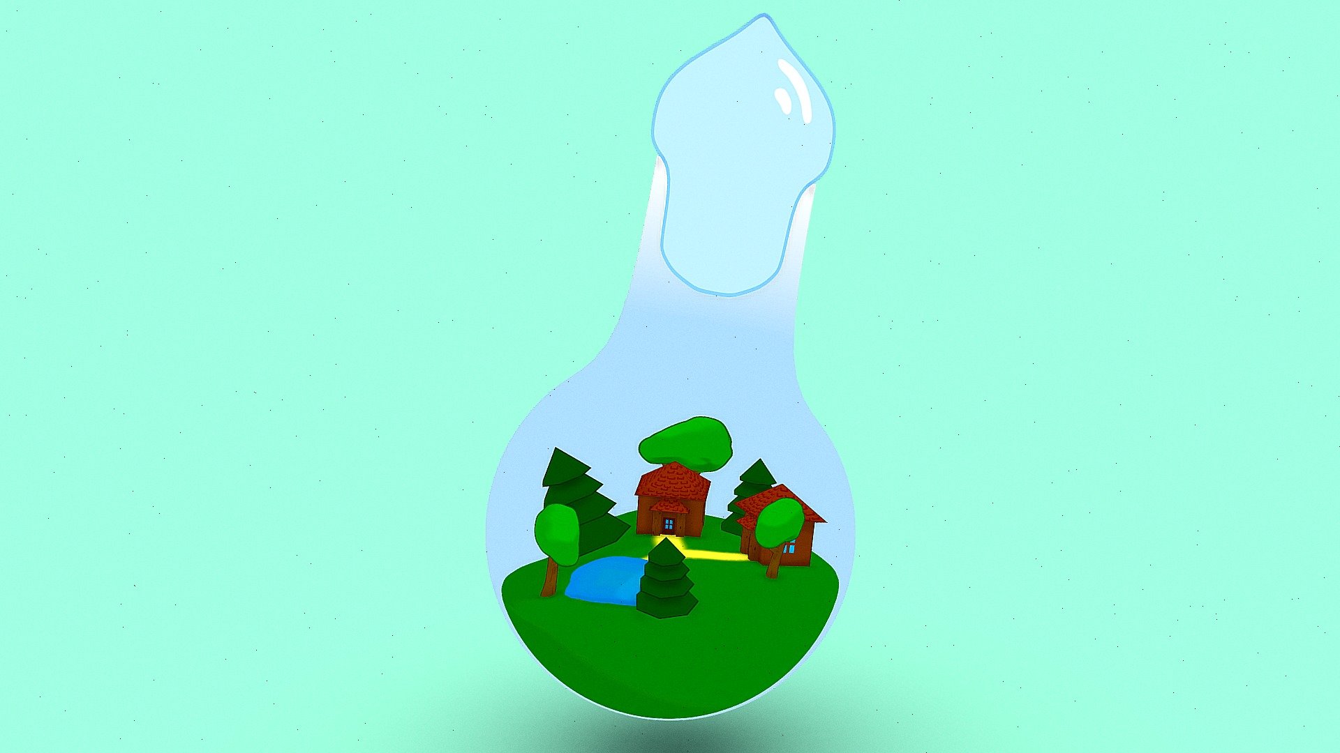Mini World - 3D model by FlameKitty [261276a] - Sketchfab
