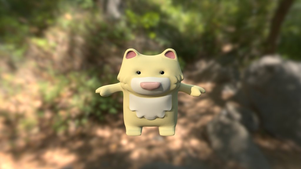Baddy the Paperweight - 3D model by Hana Usui (@GameMasterHamme ...