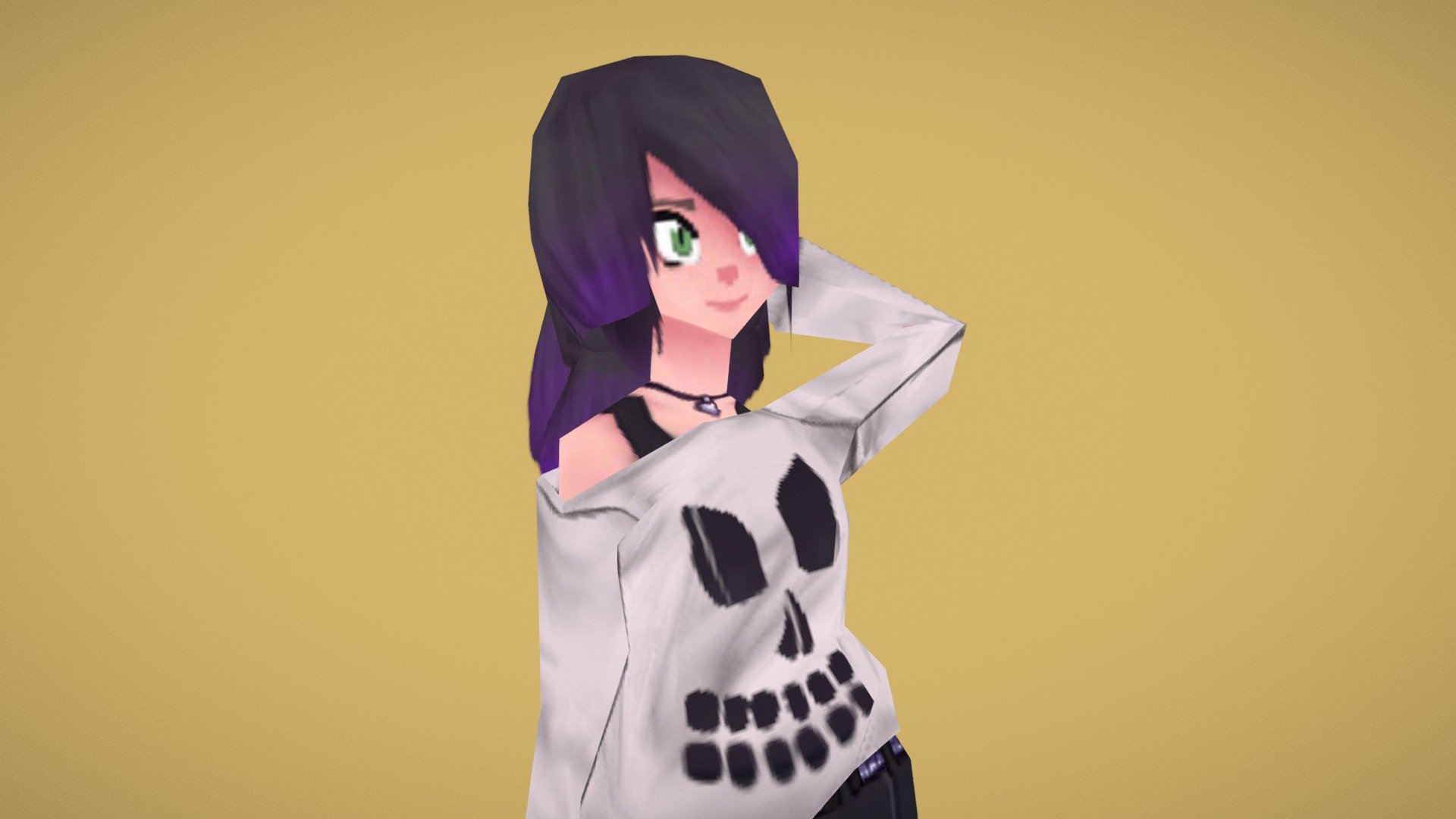 Alice - Low poly practice - 3D model by MrHoggy (@mr_hoggy) [2613d6a ...