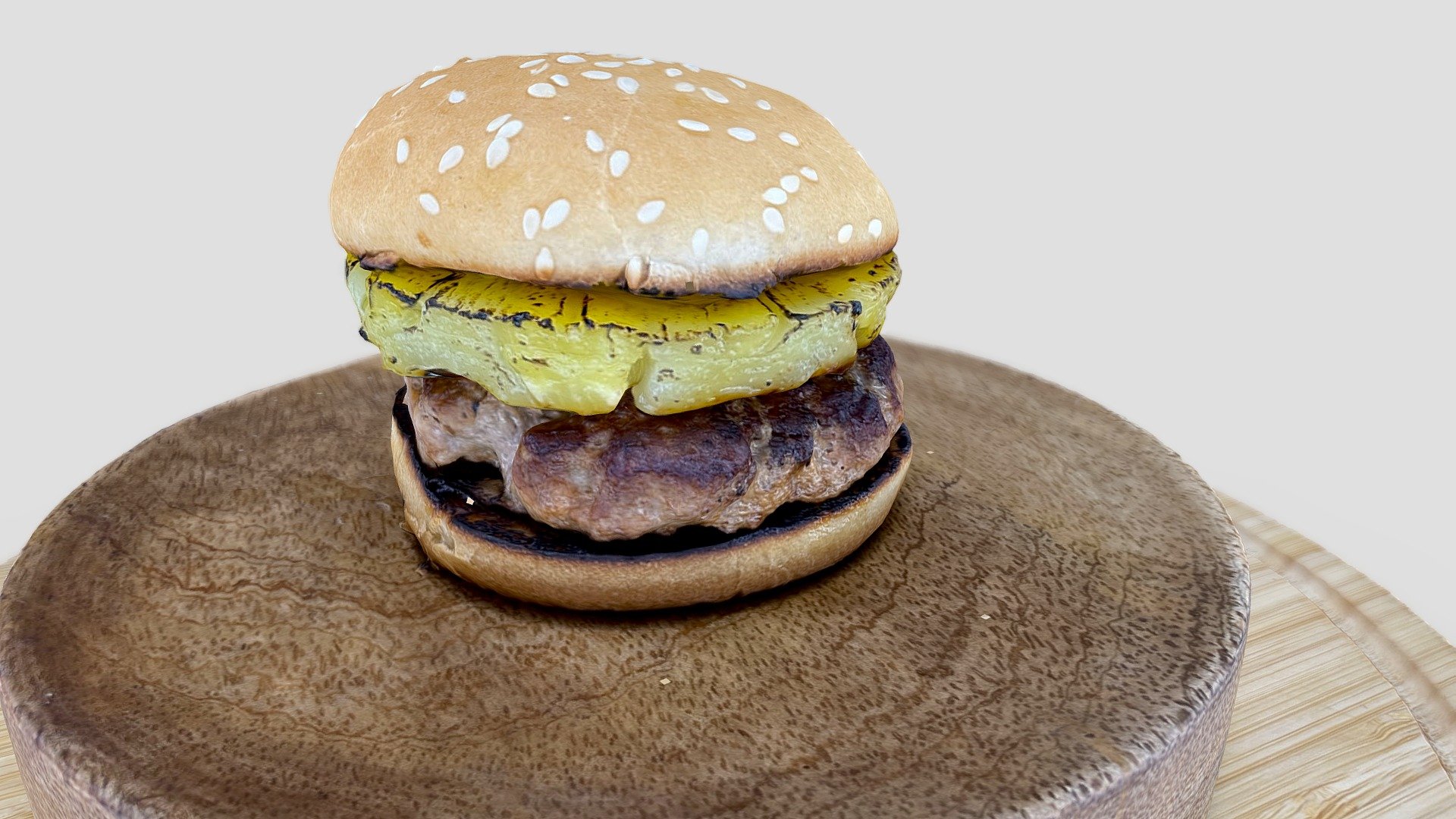 Mini Big Kahuna Burger - 3D model by Zoltanfood [2615193] - Sketchfab