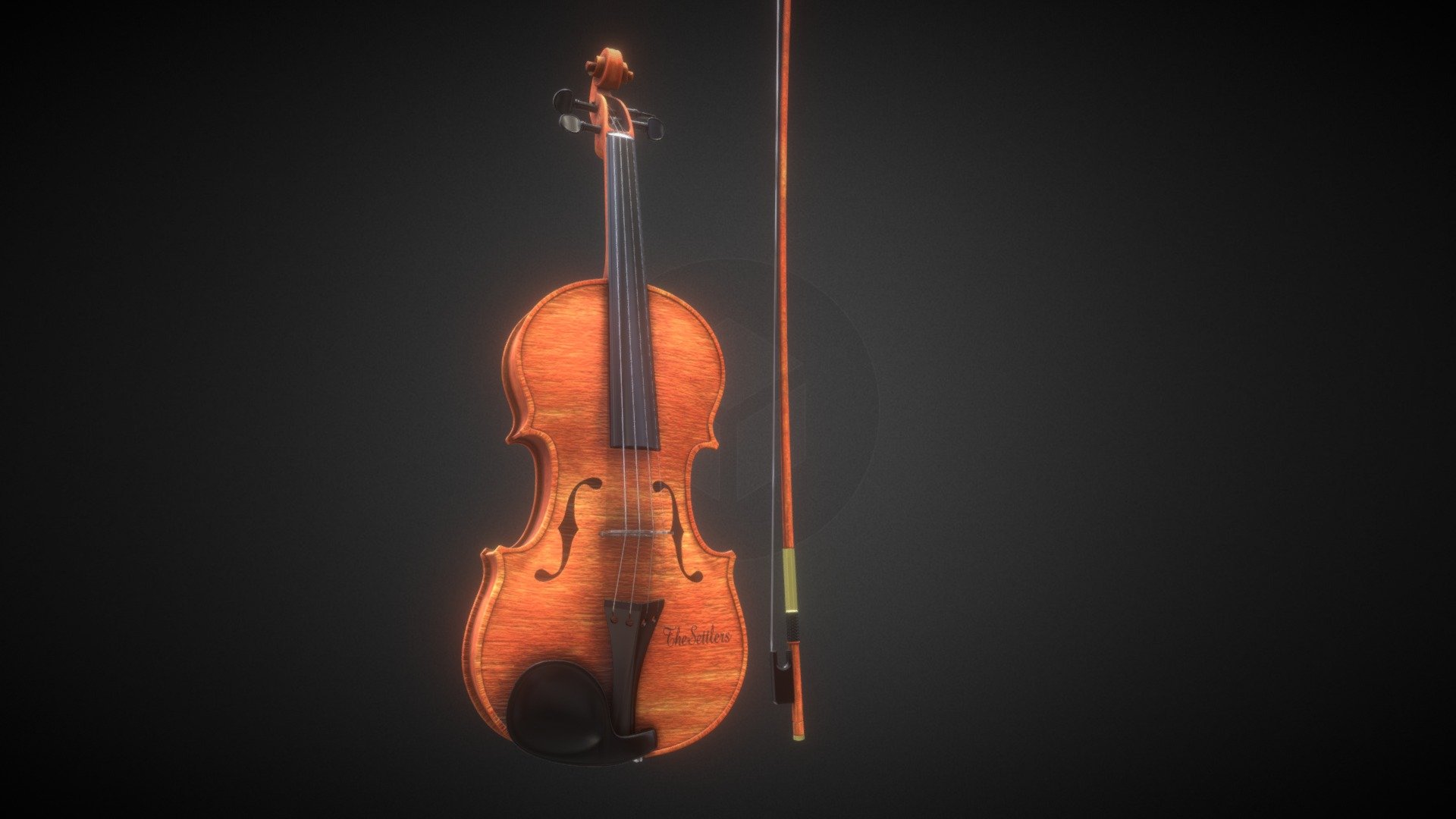 The Violin - 3D model by TheSettlers (@vitalik.nant11) [2615f7a ...