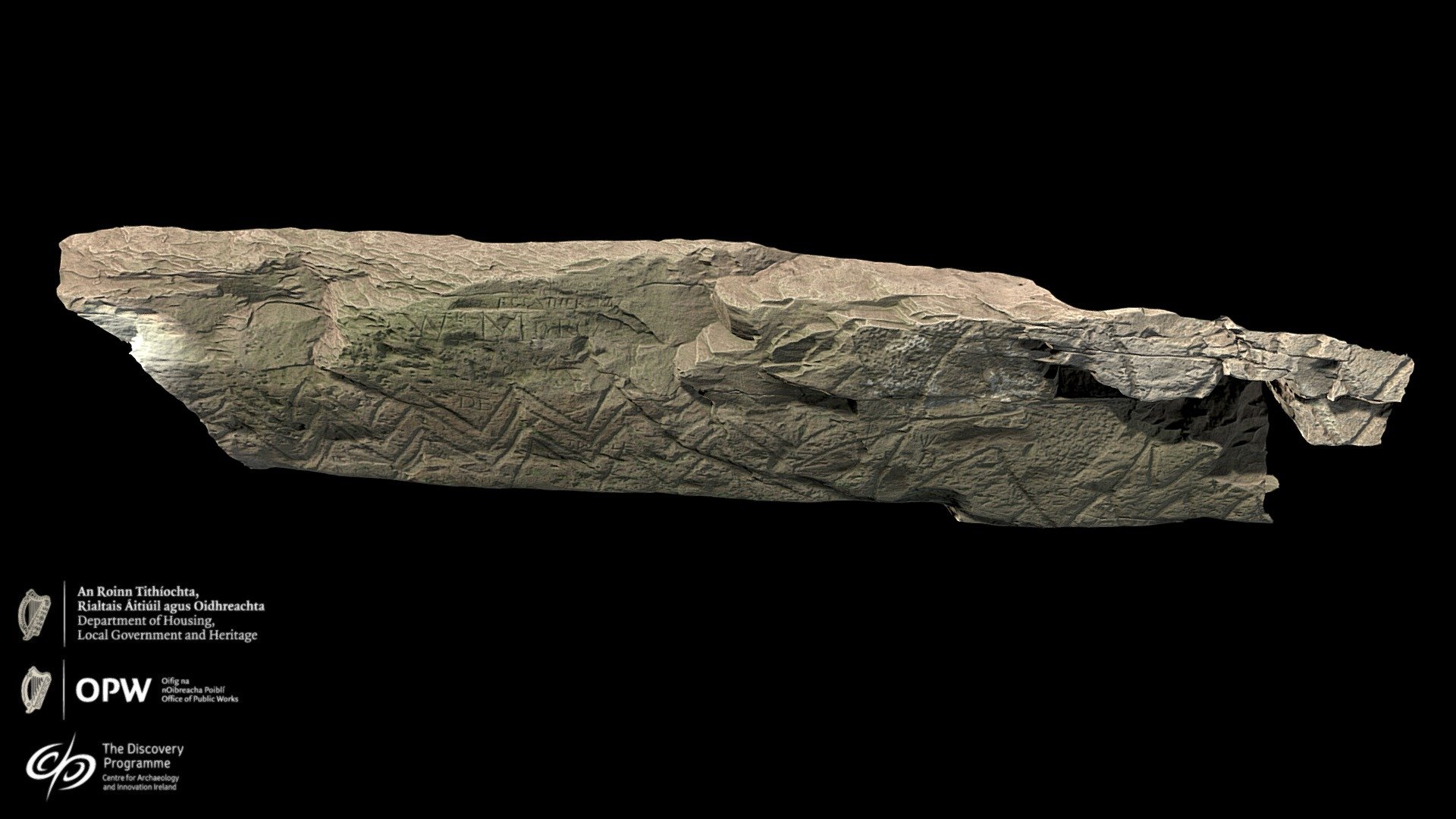 Newgrange Corbel Co.2 C14 (Photo) - 3D model by The Discovery Programme (@discoveryprogramme ...