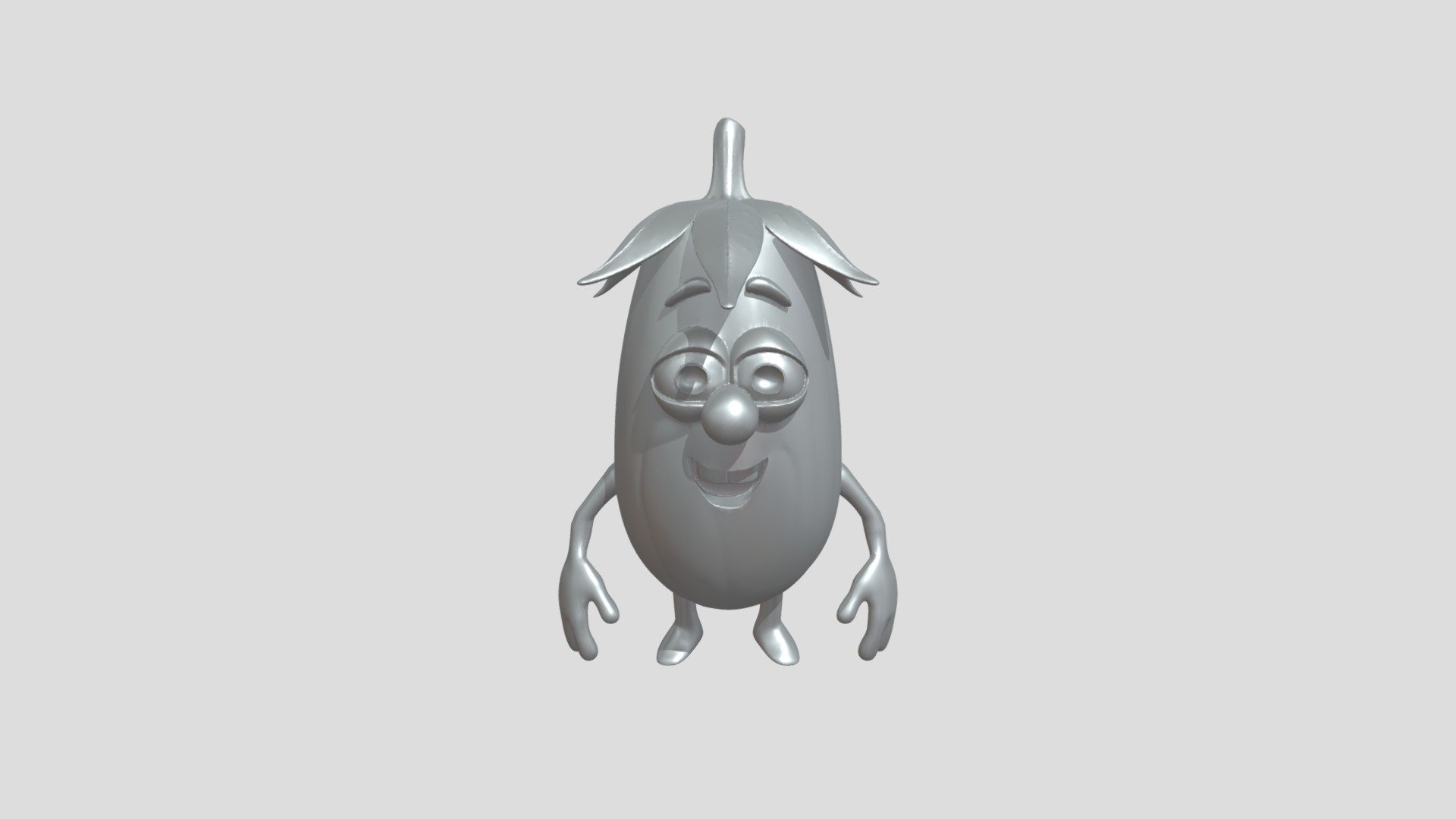 cartoon cucumber character - 3D model by hhhppp52141 [2617e57] - Sketchfab
