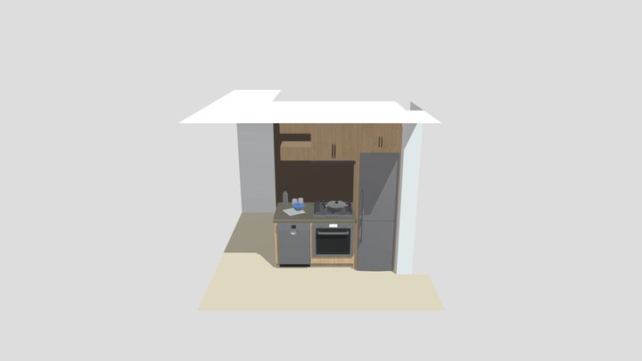 Kitchenette 3D models - Sketchfab
