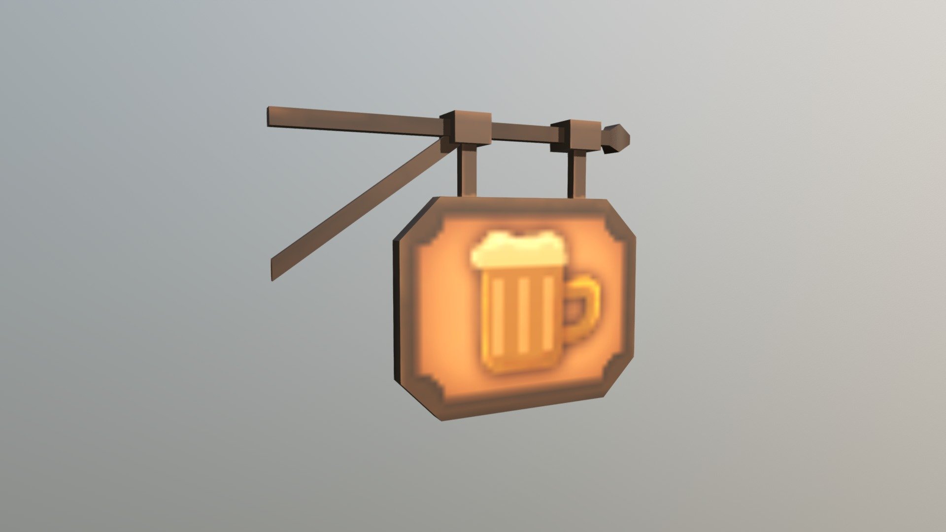 Signboard - PUB3 - 3D model by SmileBoom_SGB [261a90e] - Sketchfab