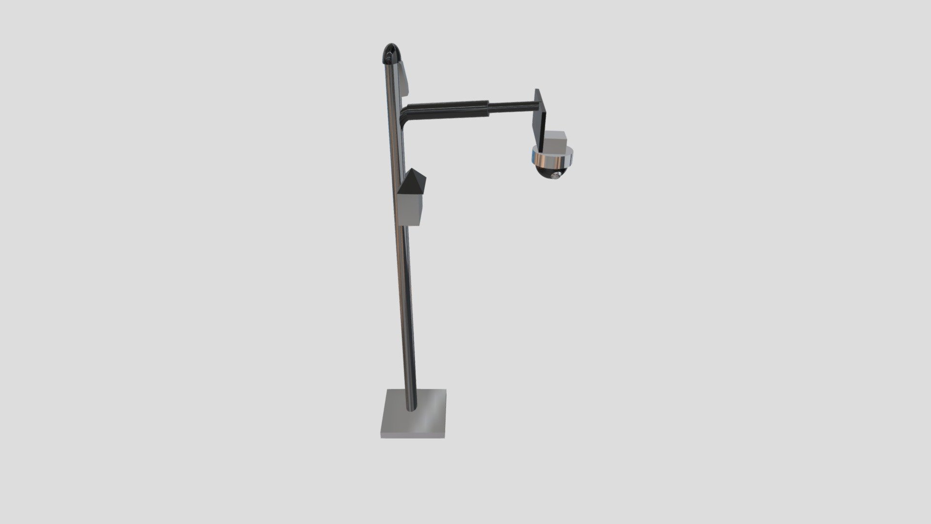 CCTV1 POLE - Download Free 3D model by emperorautomation [261aae9 ...