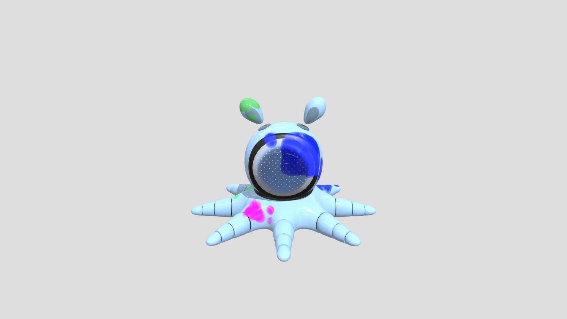 wubby with paint - 3D model by Giuu05 [261b999] - Sketchfab