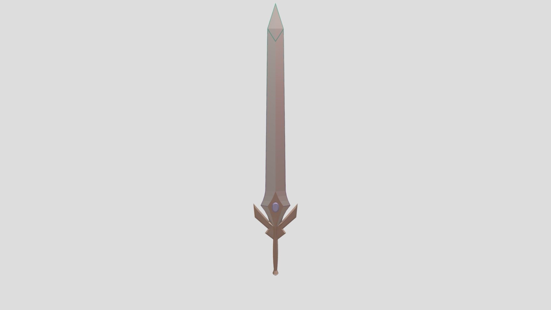 Sword Of Protection (Second version) - 3D model by Cerys (@bdobrev ...