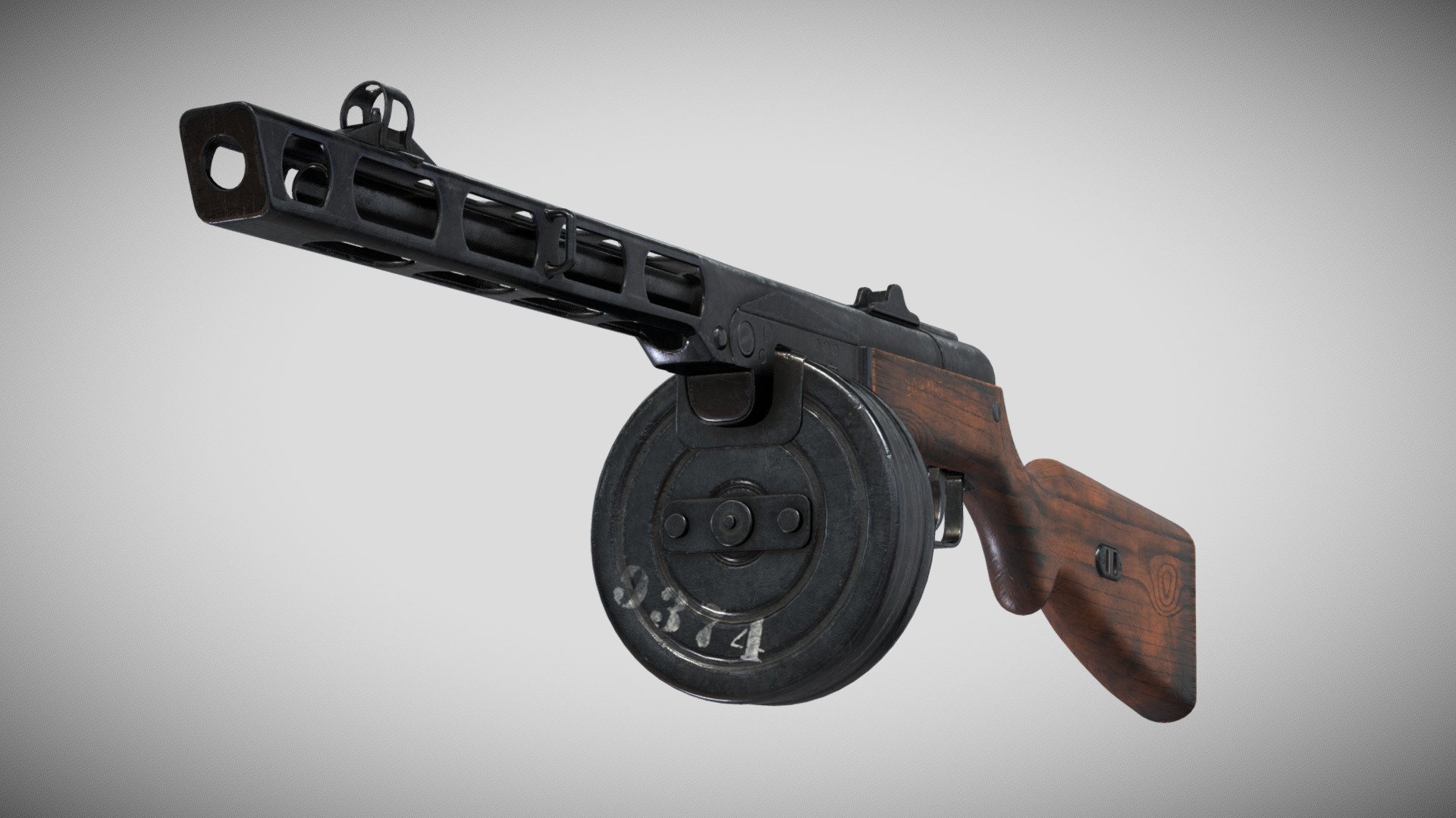 PPSh-41 Game-Ready - Buy Royalty Free 3D model by aleksandarpaskas ...