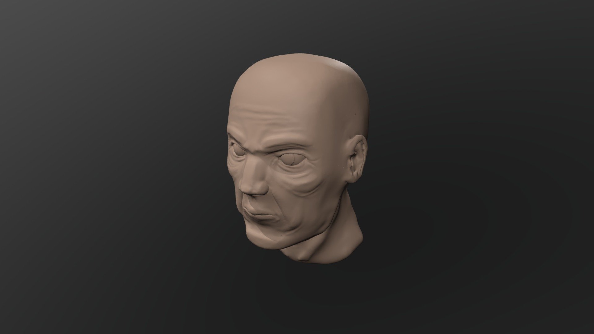 Old Man Face - 3D model by Kfiat [2621142] - Sketchfab