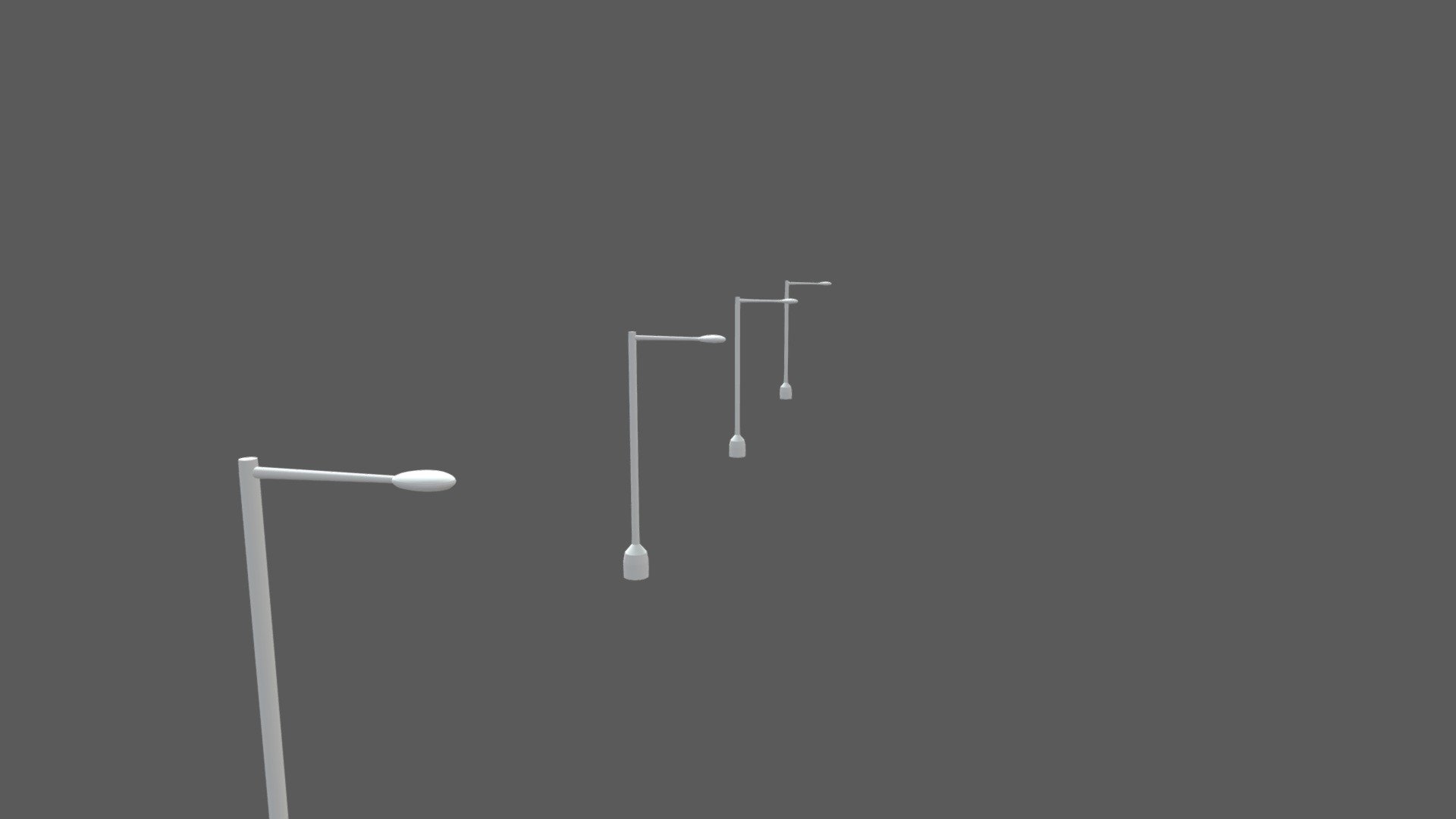 Street Lamps Model - 3D model by william.bouwman [262132f] - Sketchfab