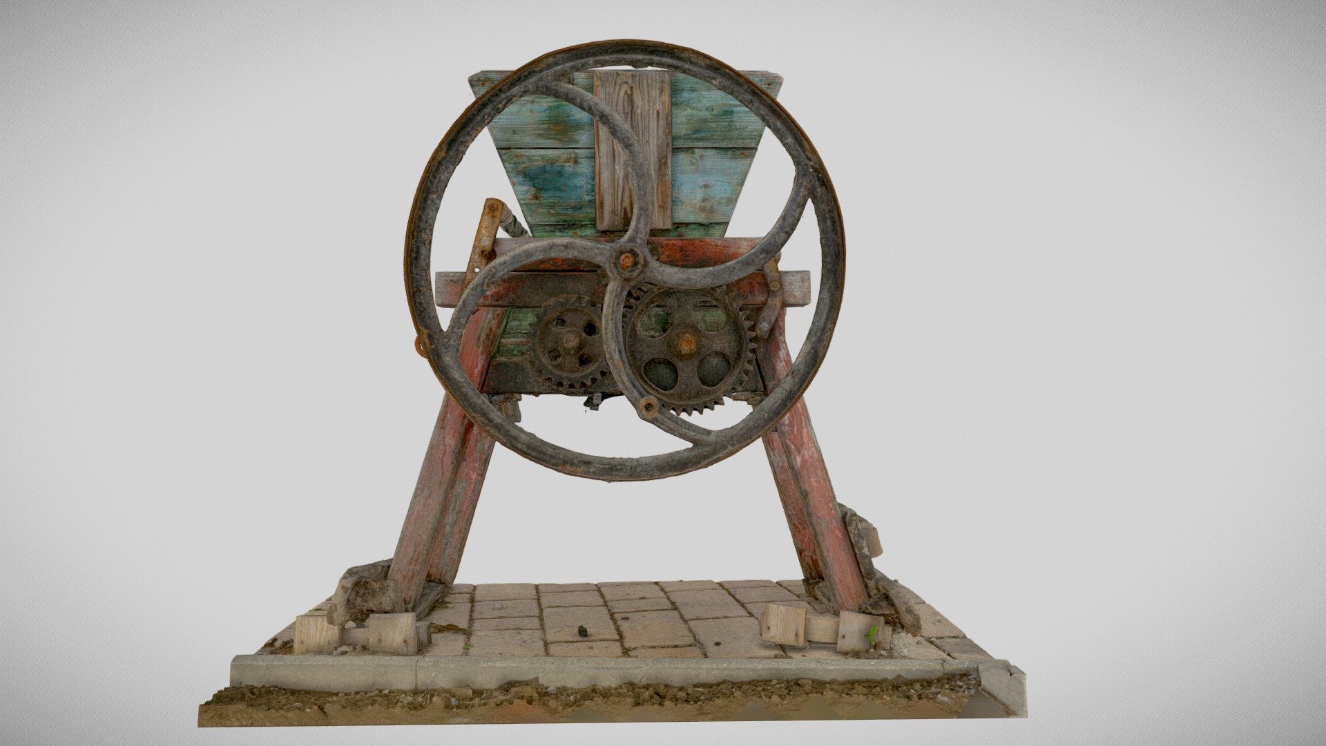 Old Fruit Mill - 3D Scan, 8K - Buy Royalty Free 3D model by Reality ...