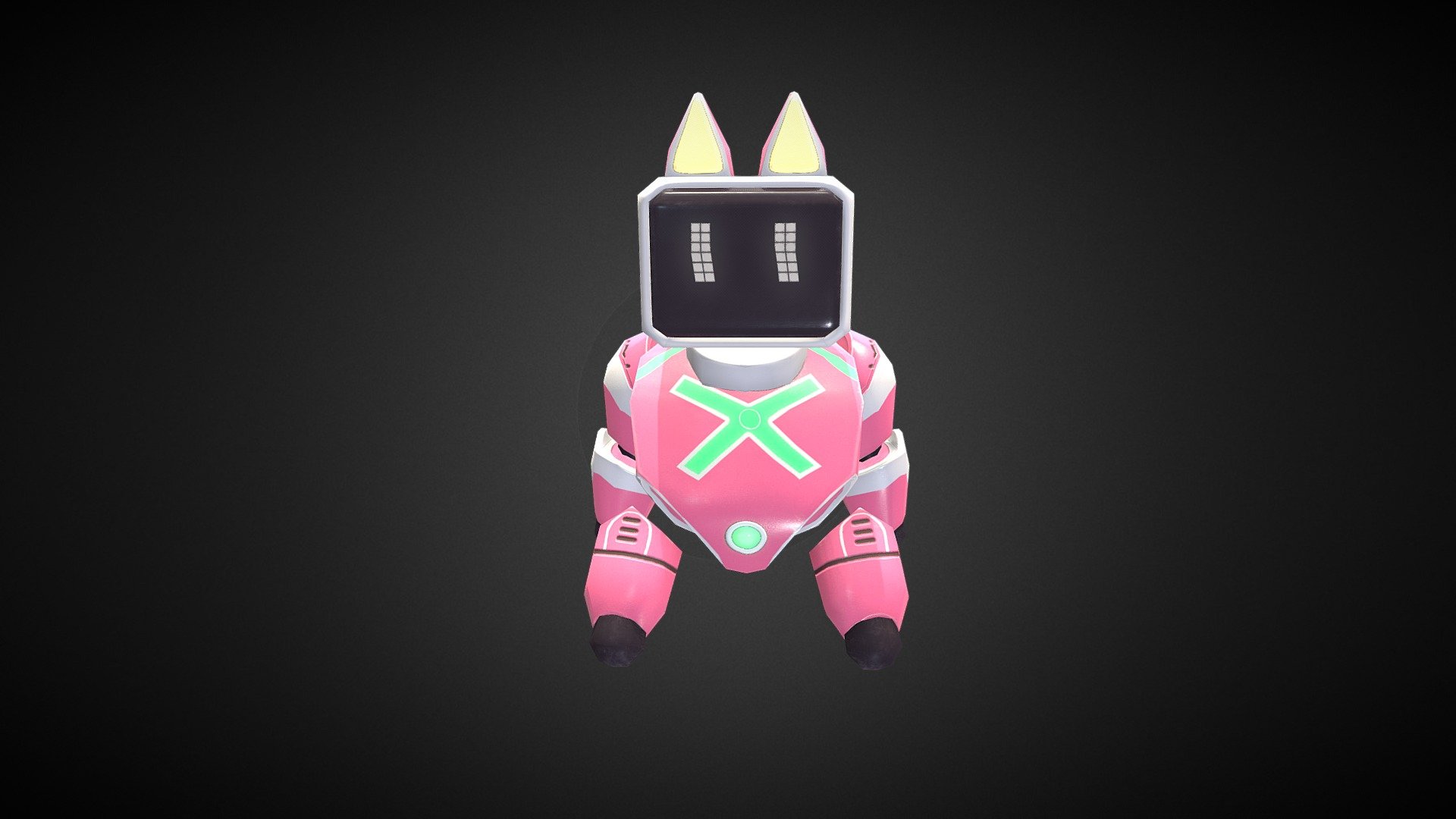 CatBot - Download Free 3D model by ehcawen [2621a78] - Sketchfab