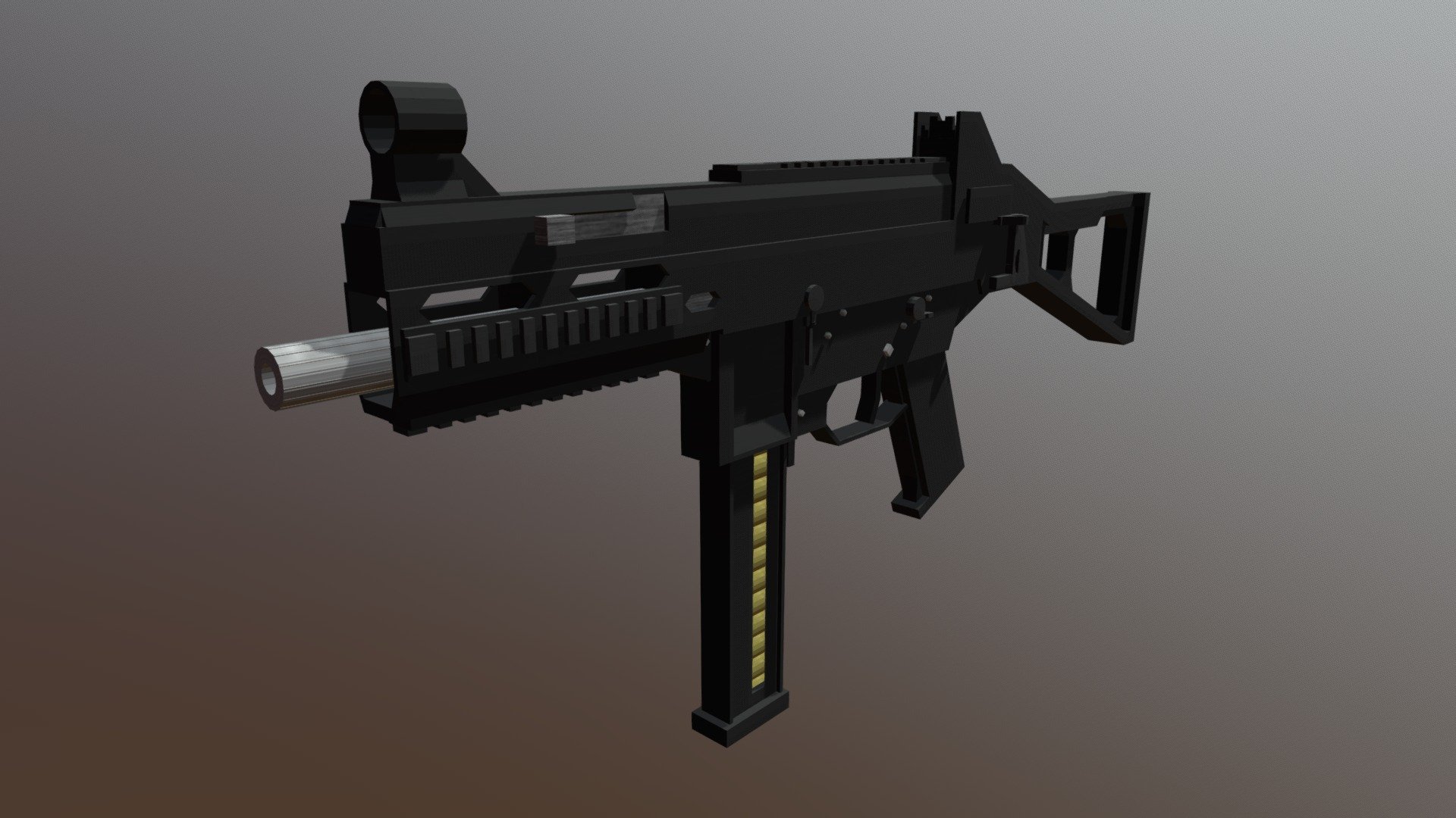 UMP45 - 3D model by purogura [262264f] - Sketchfab