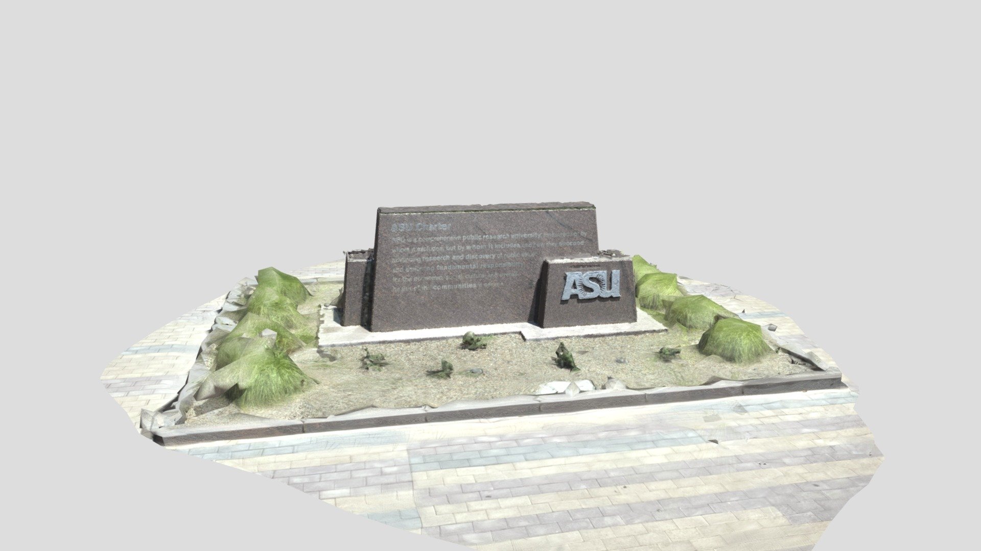 ASU statue - Download Free 3D model by haniehh [2623961] - Sketchfab