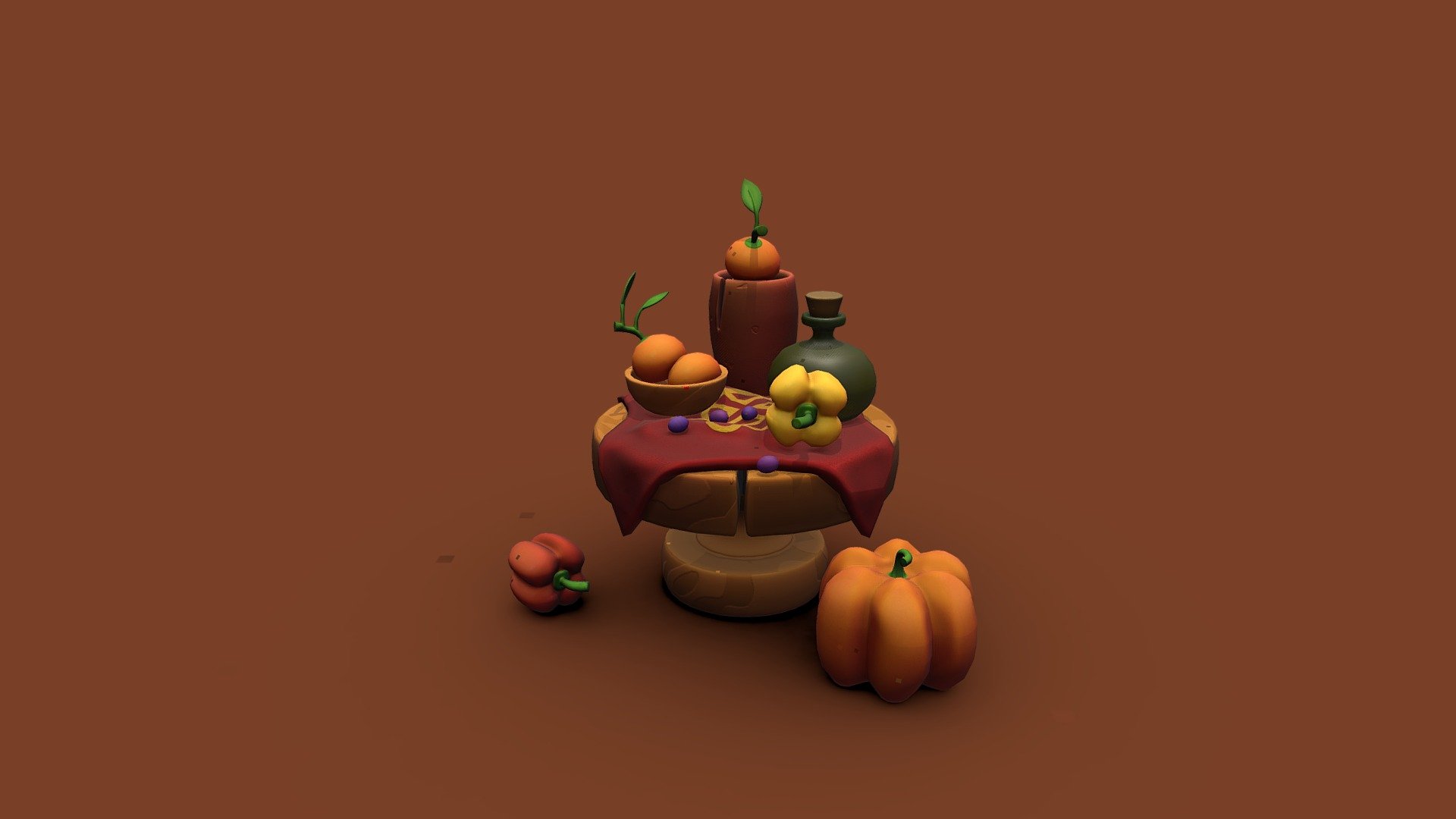 Stylized Table - Download Free 3D model by barism09 [2623f17] - Sketchfab