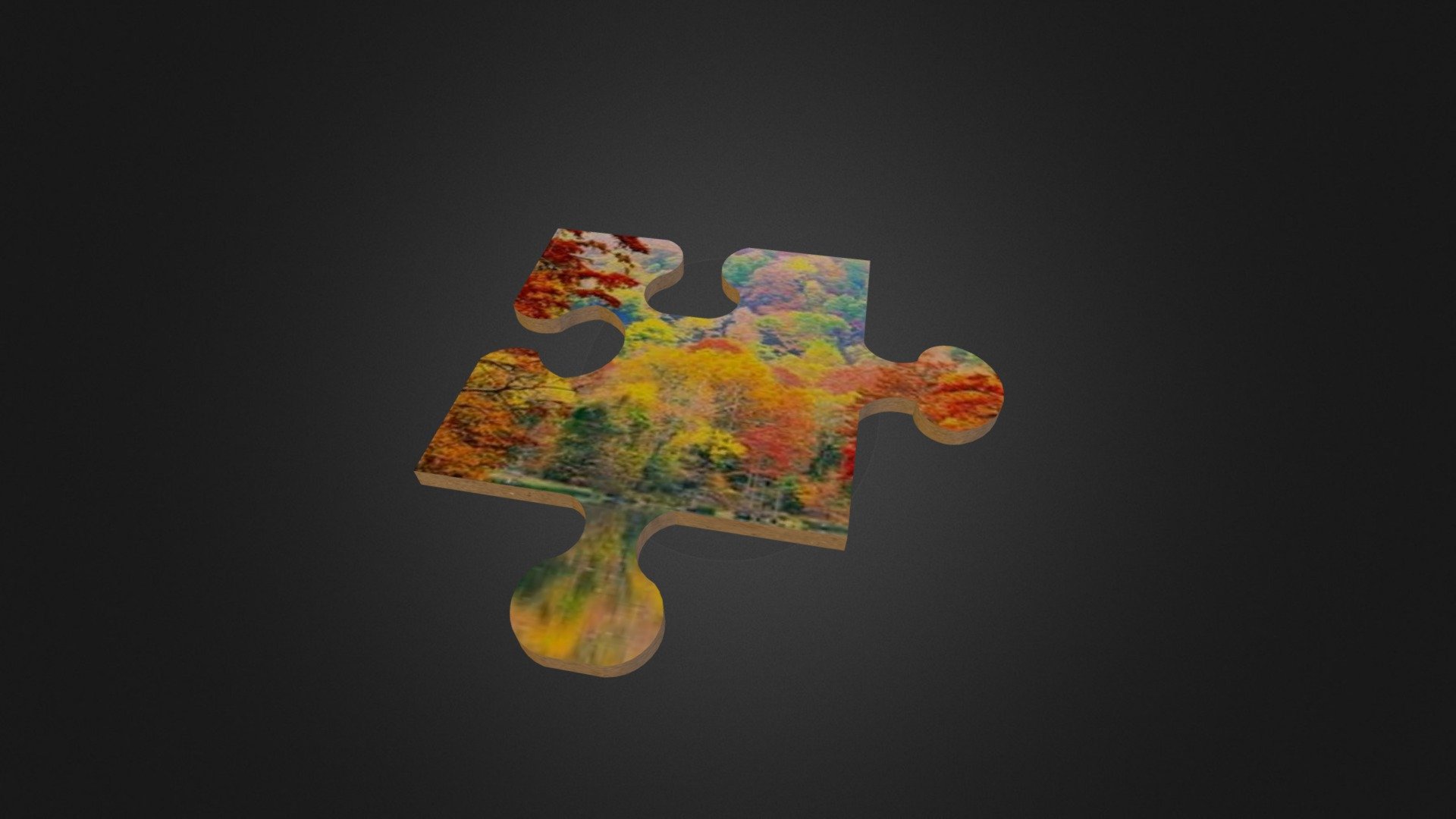 Jigsaw Puzzle Piece - 3D model by chaotictech [2624622] - Sketchfab