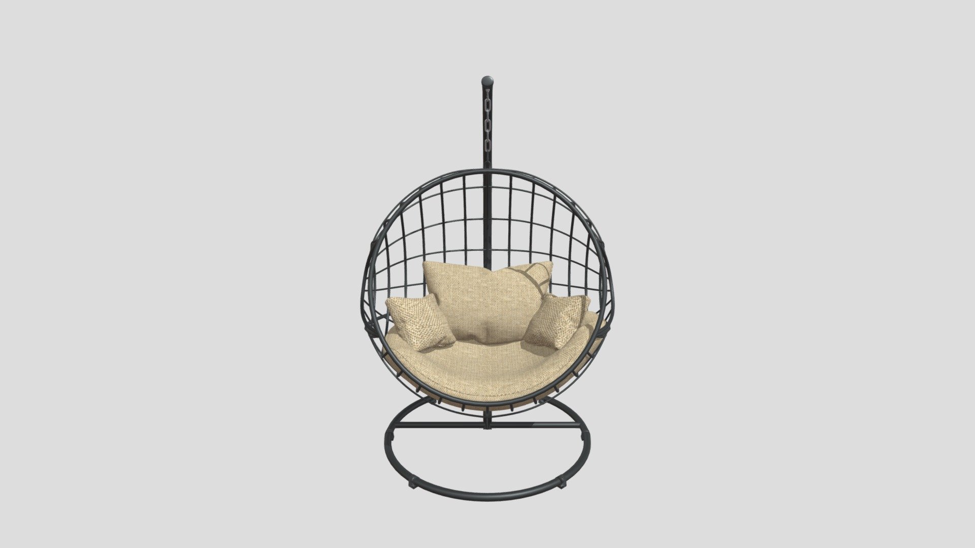 Hanging Chair v01 - Download Free 3D model by azzurro-interiors ...