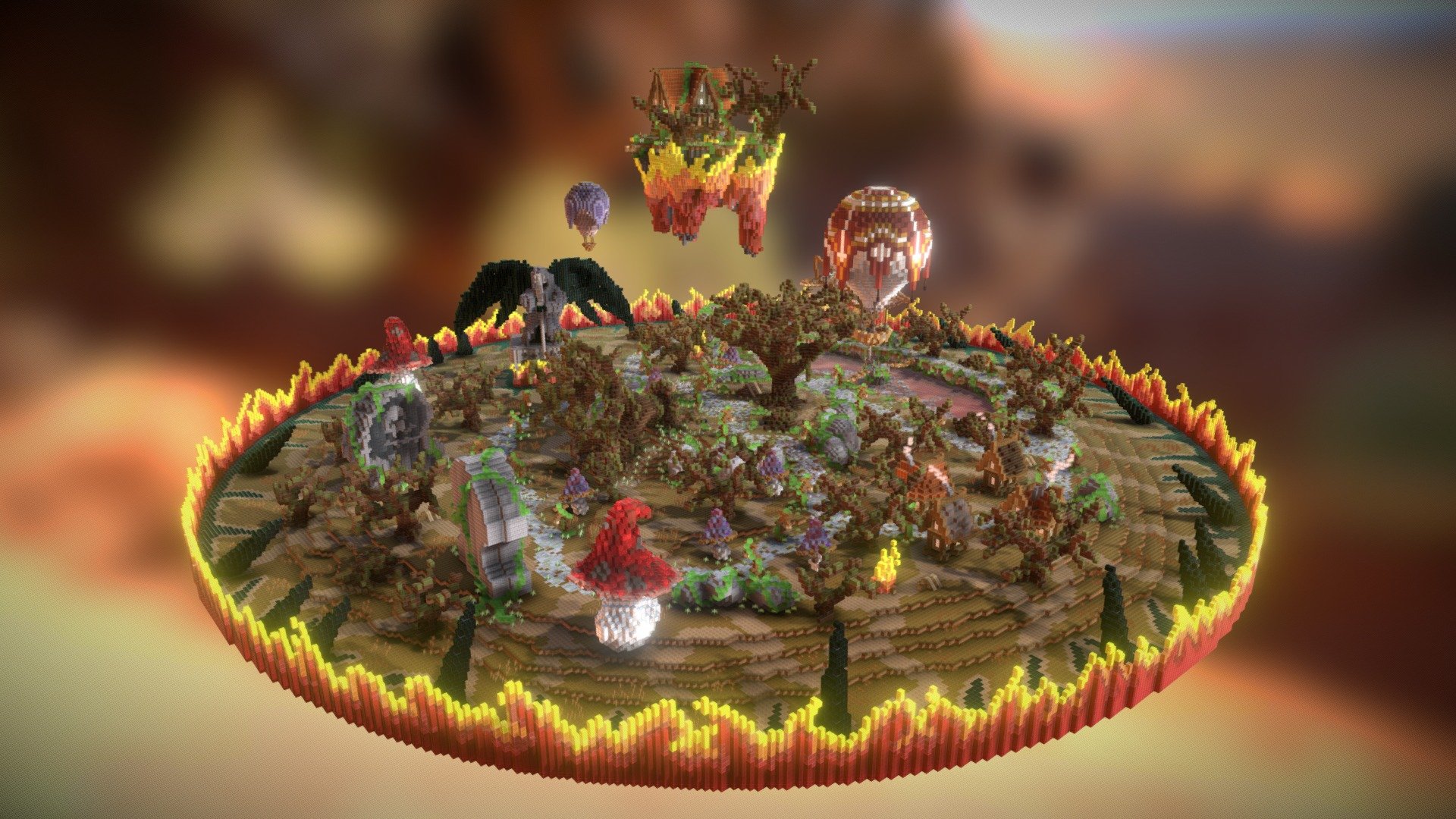 PvP Arena V3 - 3D model by StormBlock (@grgicmateo) [2627d12] - Sketchfab