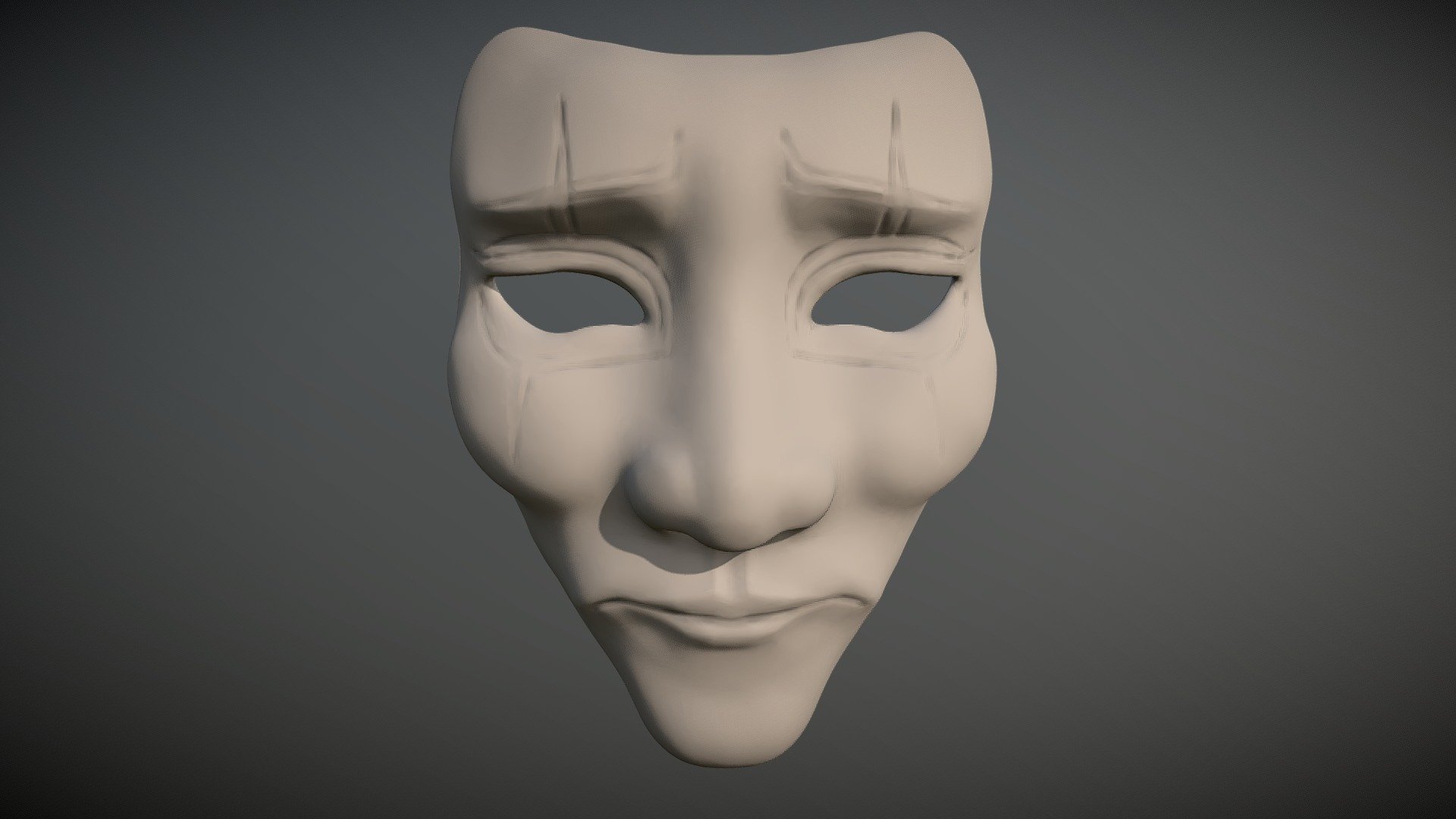 The Crow Tragedy Mask - Buy Royalty Free 3D model by robulltec [2627eaf ...
