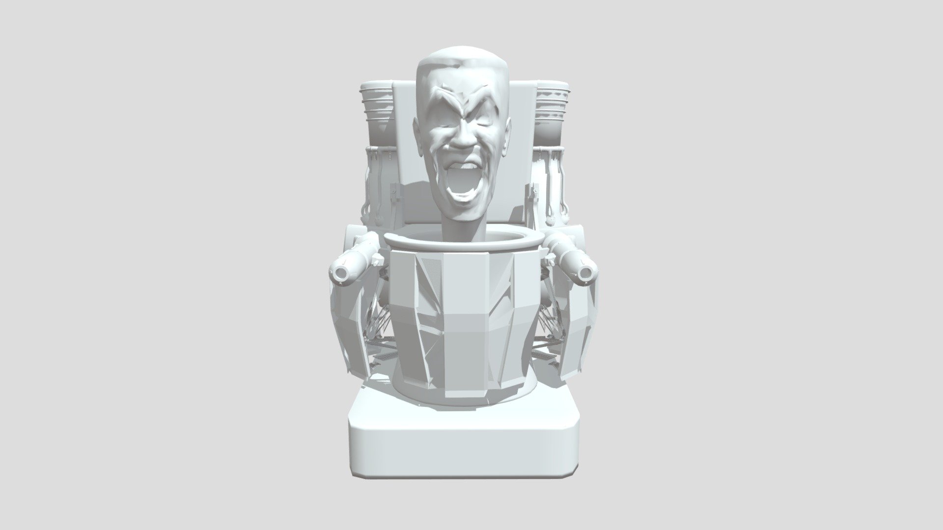 G-Man skibidi toilet 2.0 - 3D model by What the heck!? Boom ...