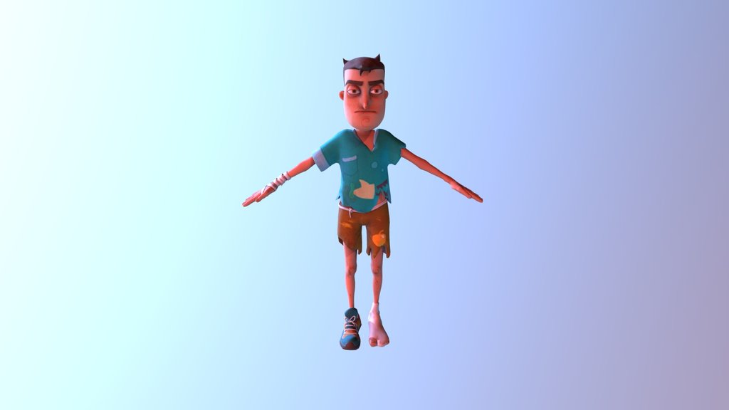 Hello neighbor - A 3D model collection by skullkid1128 - Sketchfab