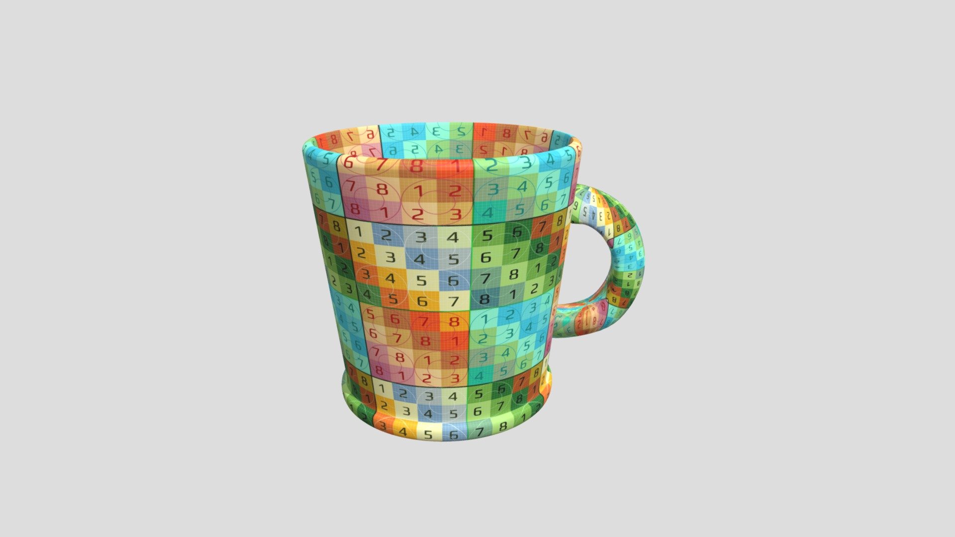 Mug Texture - Download Free 3D model by leahfloyd [262aa48] - Sketchfab