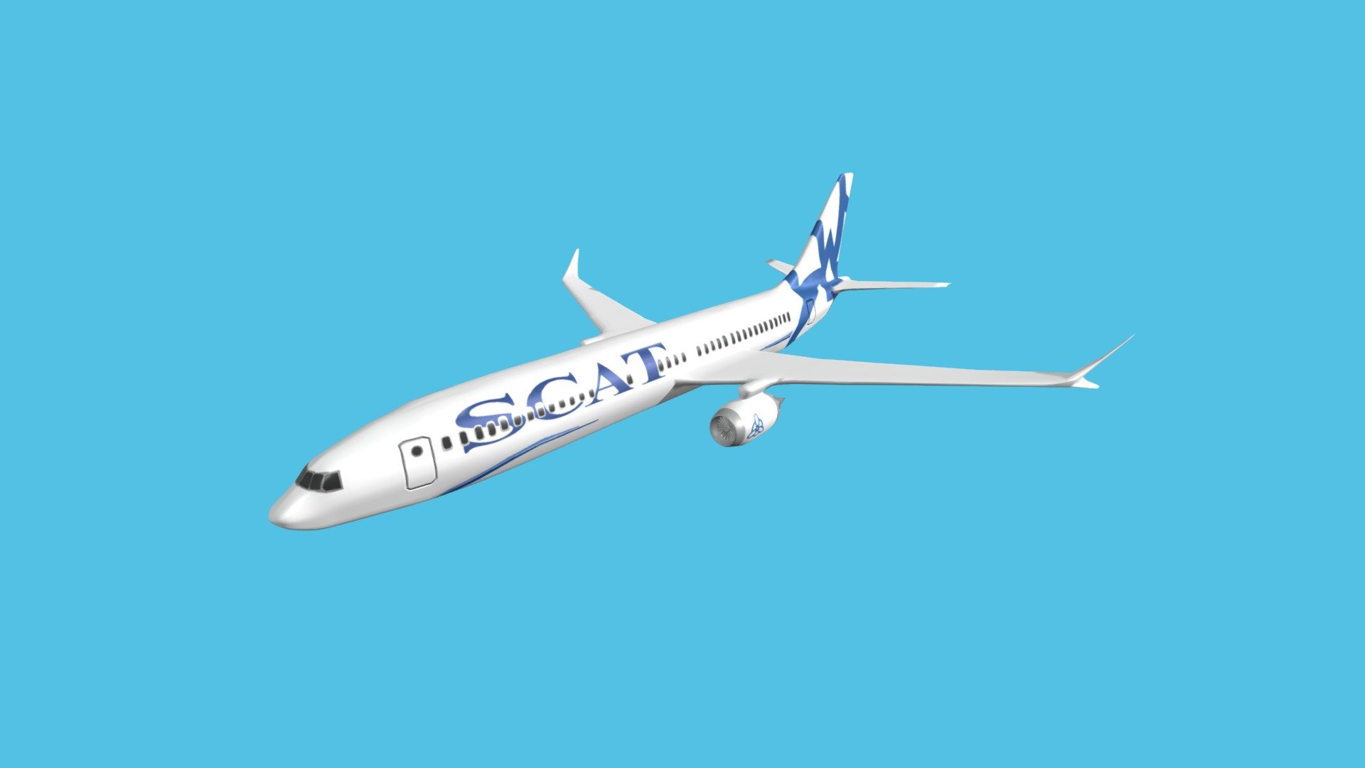 Boeing 747 max 8 - 3D model by tempo_goi [262af64] - Sketchfab
