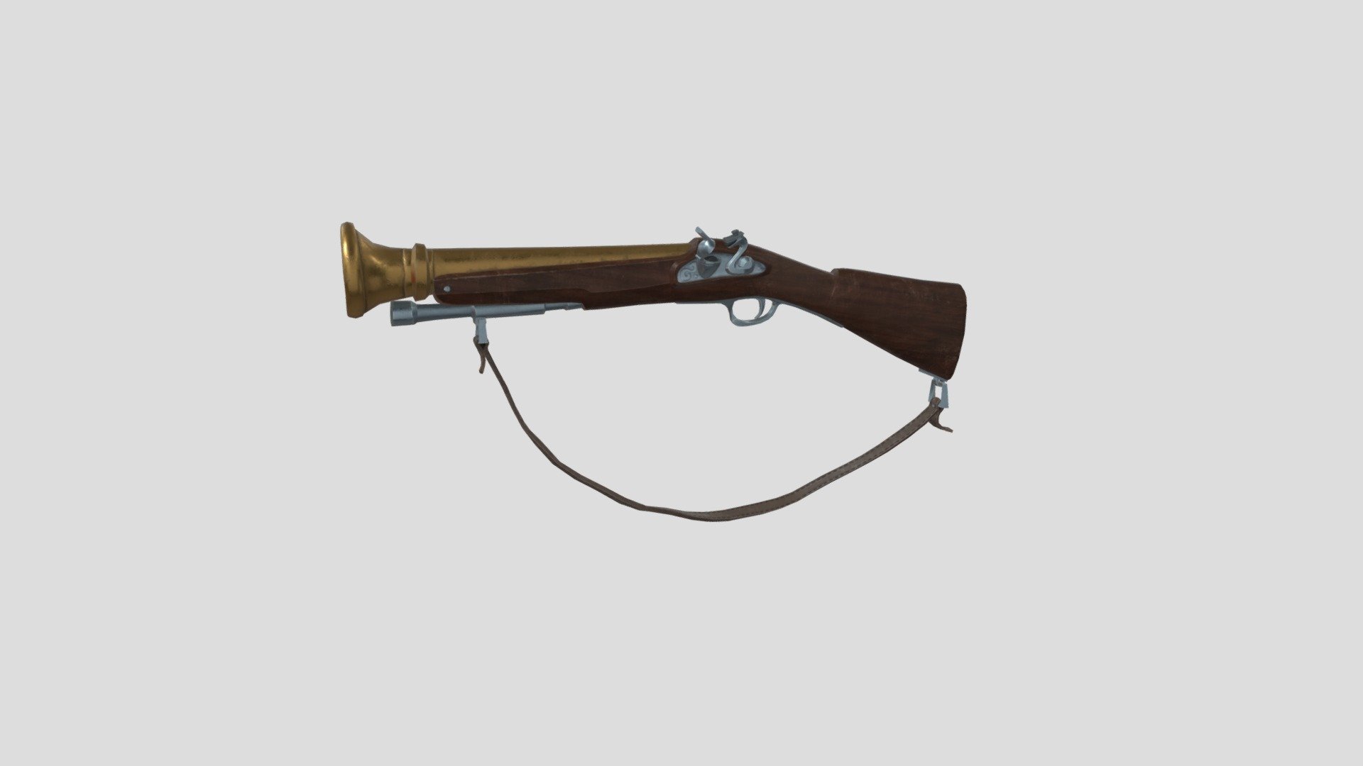 Hello Neighbor 2 Gun - Download Free 3D model by irons3th [262d25b ...