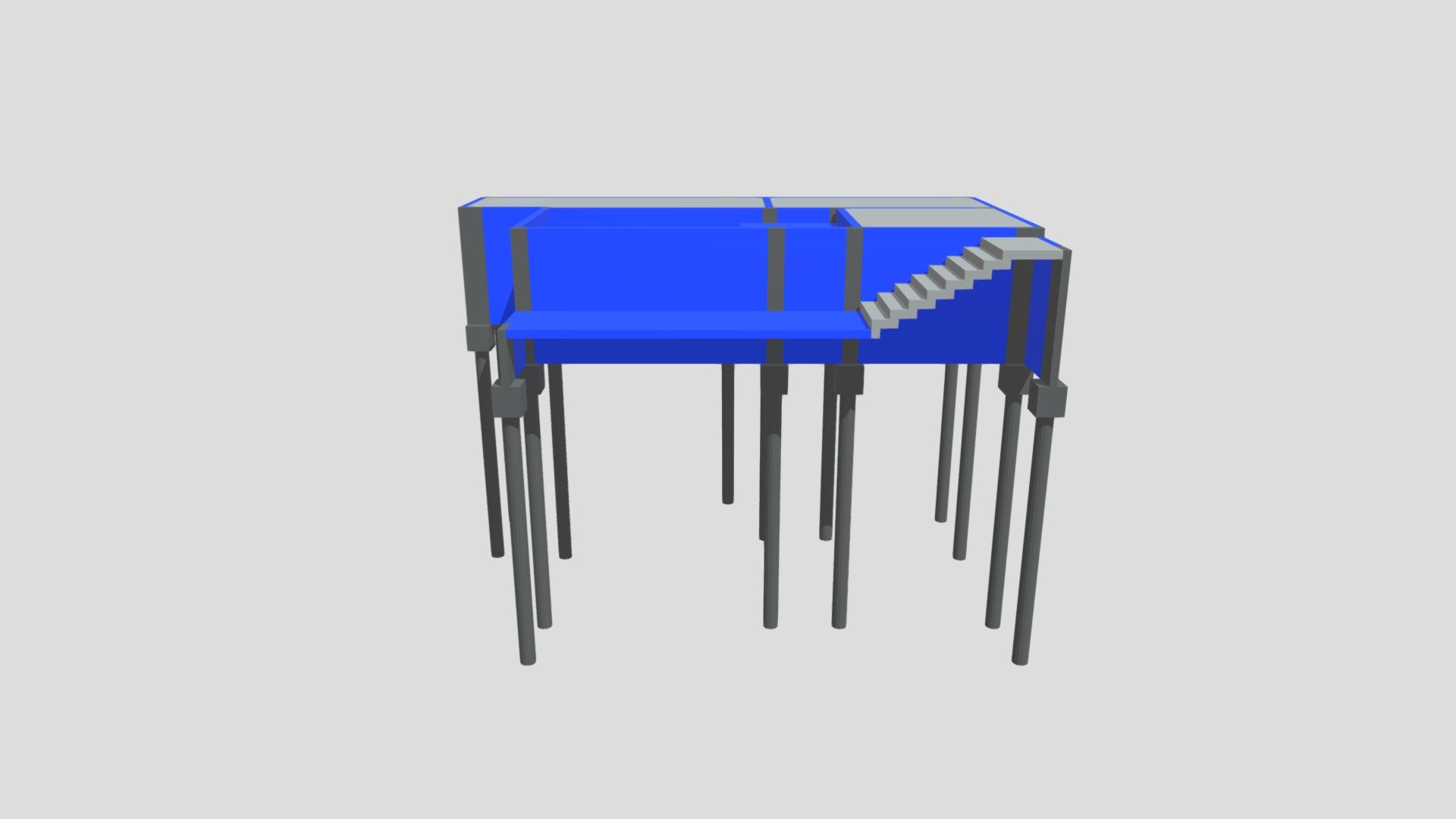 3d Deck - Download Free 3D model by ZANOTTIENGENHARIA [262d7f9] - Sketchfab