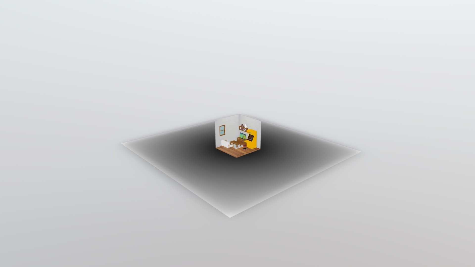 LowPoly - Living Room - 3D model by A109082003 (@Rea0777) [262d8f4 ...