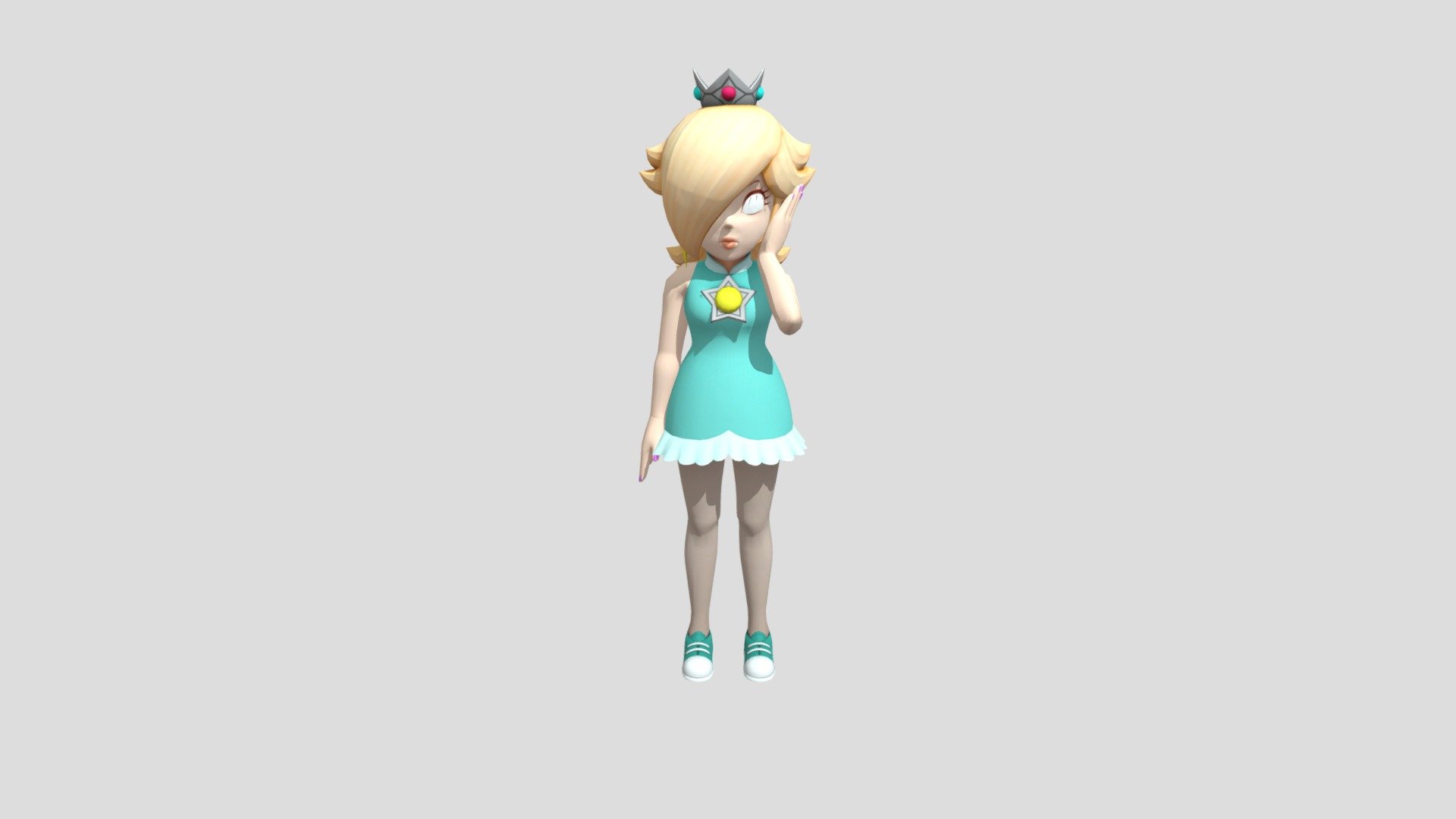 Rosalina pose - Download Free 3D model by XxDeafYesxx [262e9c3] - Sketchfab