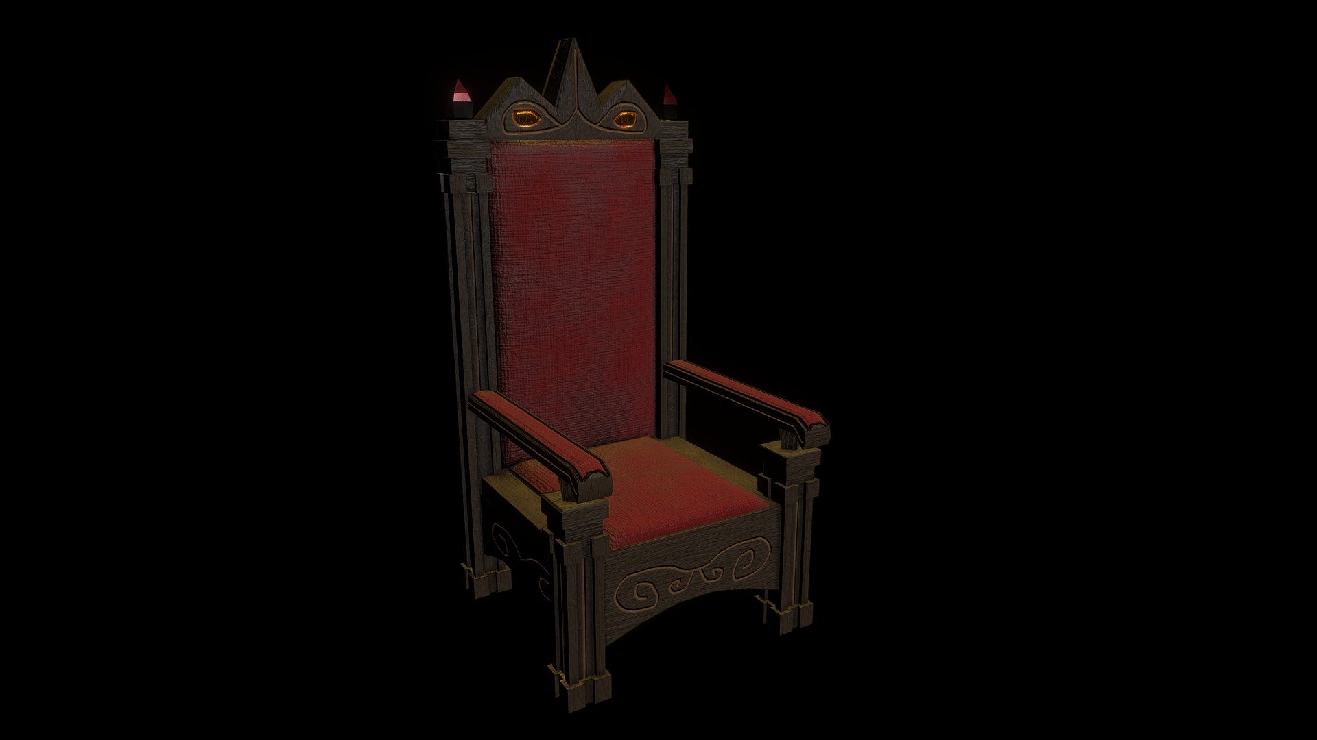 Throne - Download Free 3D model by Danny_Taylor (@DINOWAAA) [2630831 ...