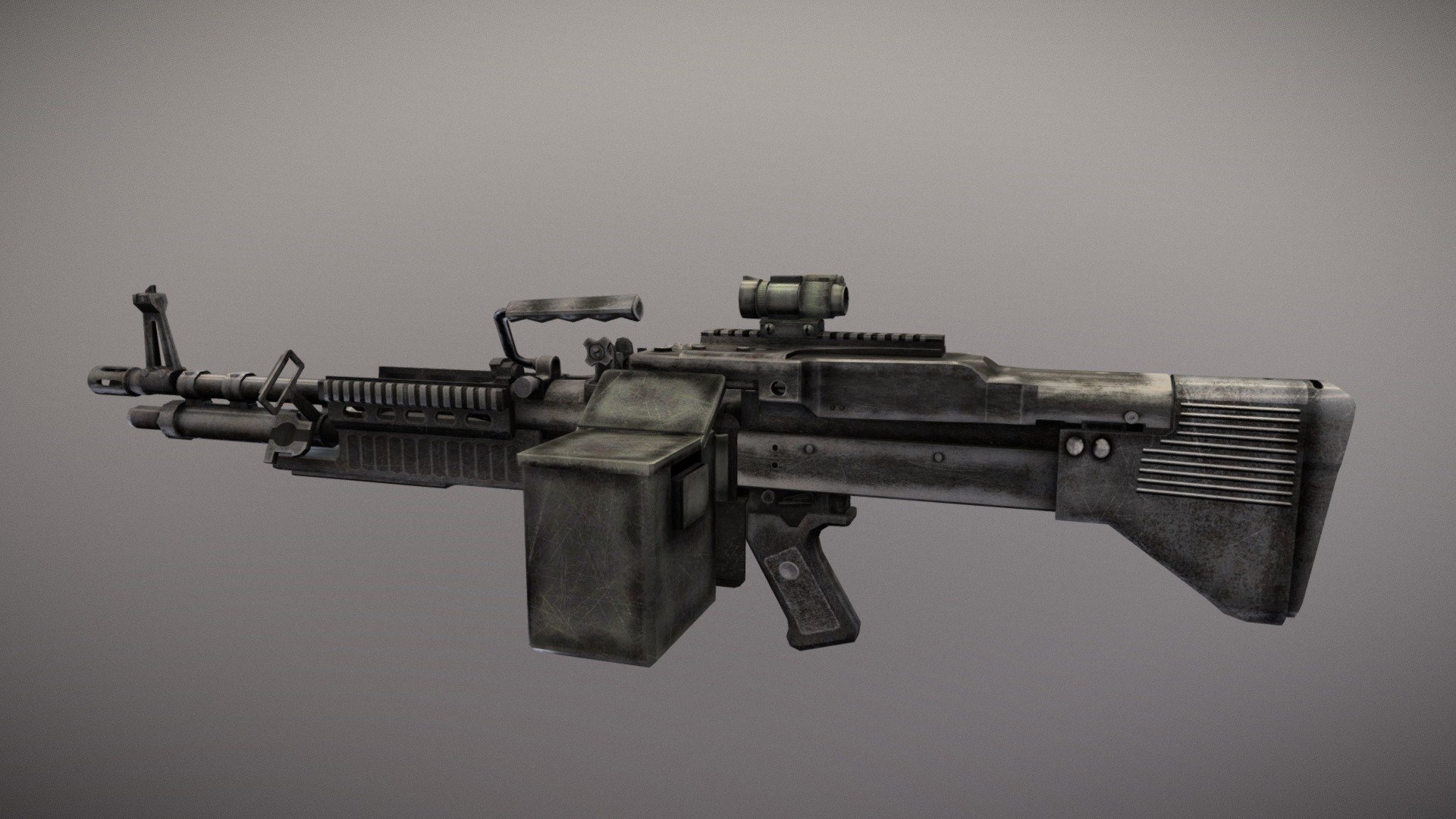 General- Purpose Machine Gun - Buy Royalty Free 3D model by bsp ...