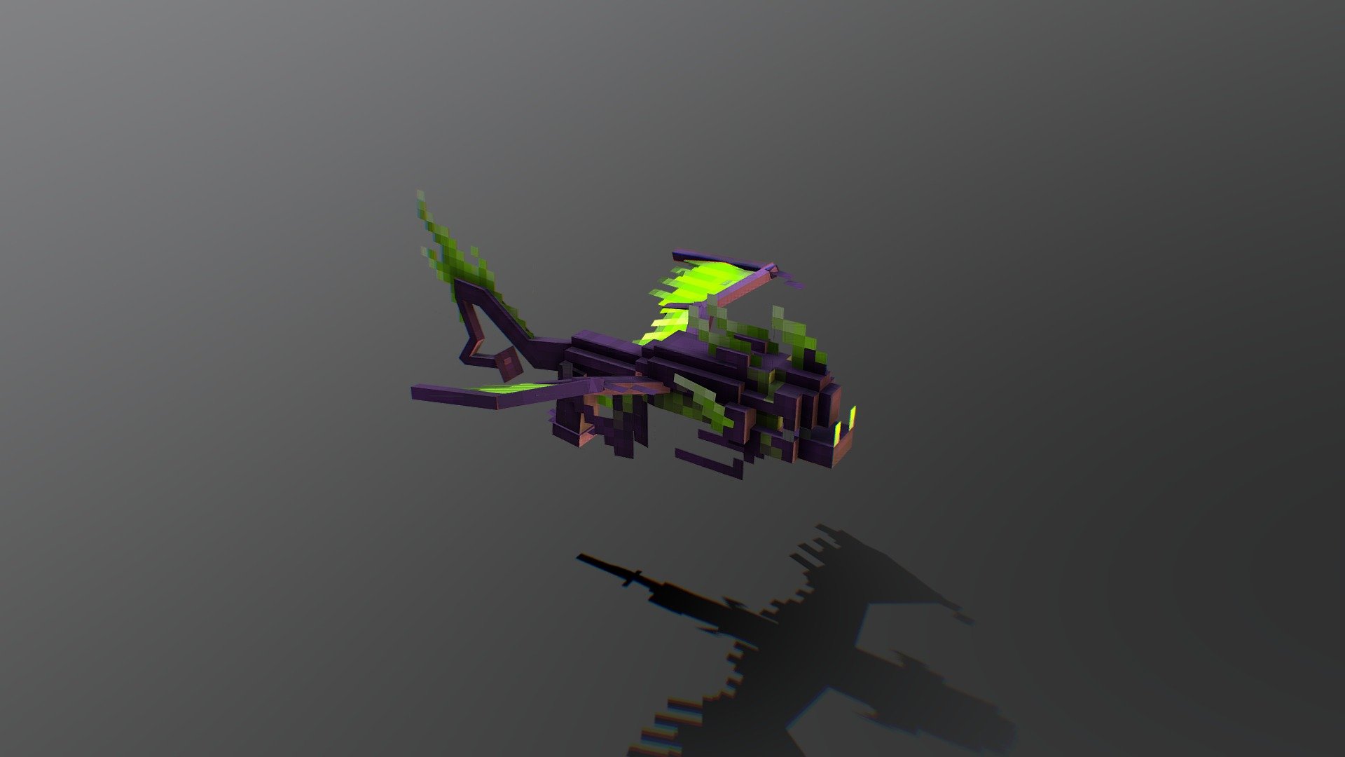 M1014 - Green Flame Draco - 3D model by ZurrasatsuAddon [2636319 ...