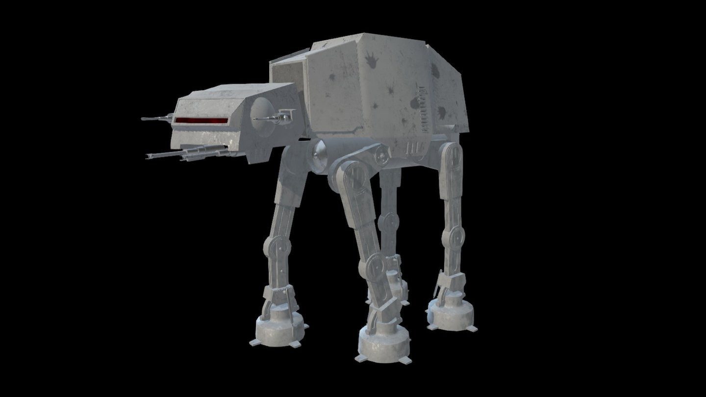 Star Wars AT-AT - 3D model by CCGibbsy [263642b] - Sketchfab