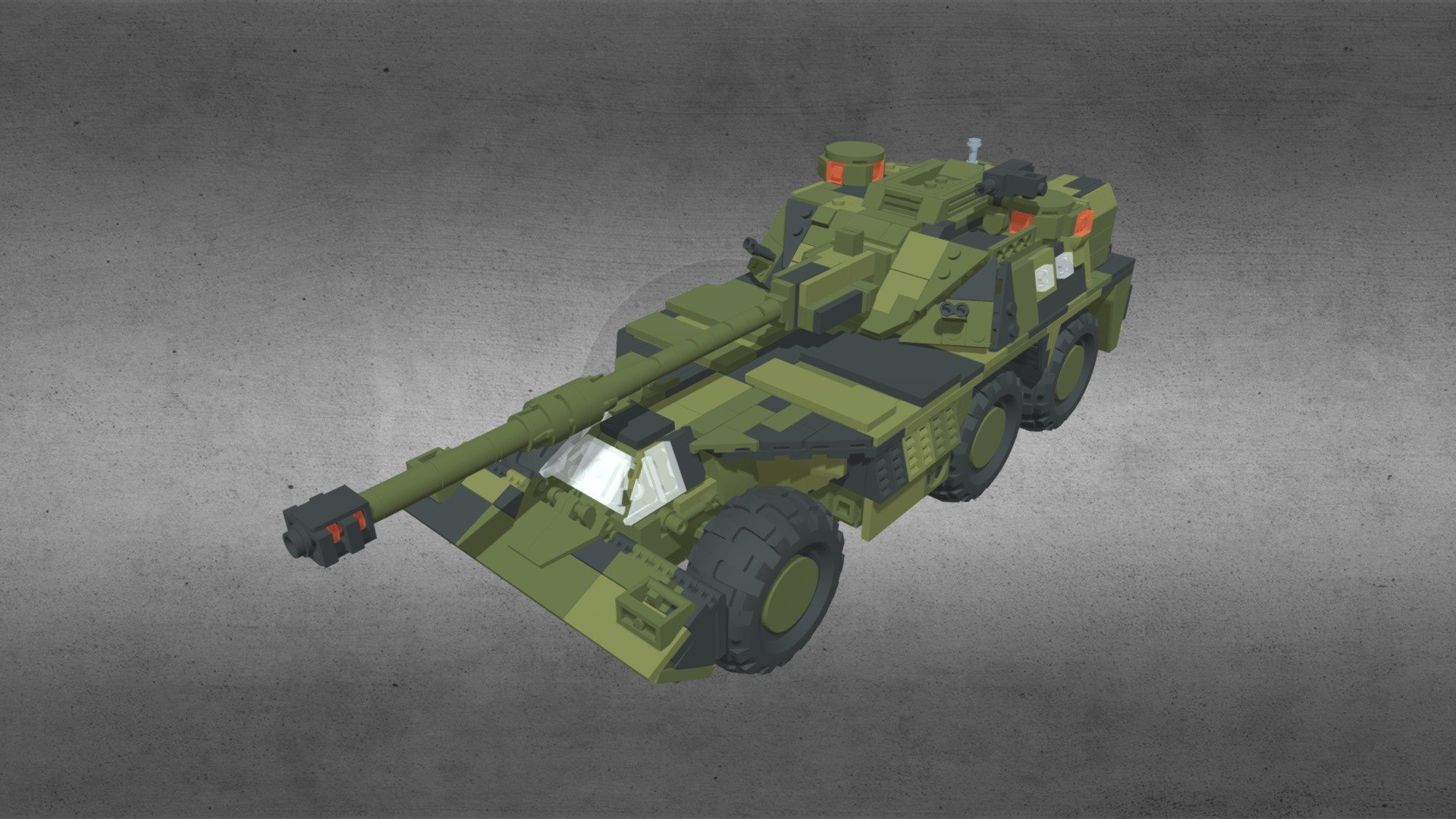 G6 - Rhino (legocustom) - 3D model by bluebird213 [263800f] - Sketchfab