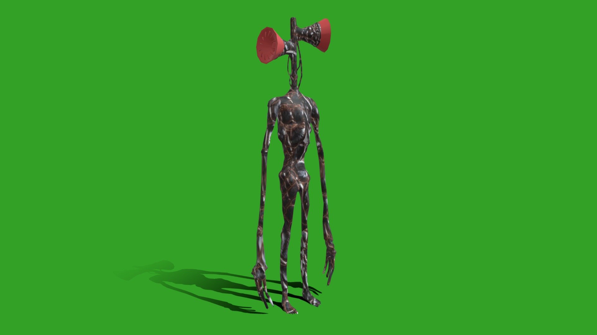 Siren Head New Model - Download Free 3D model by Edward Johnson 3 ...