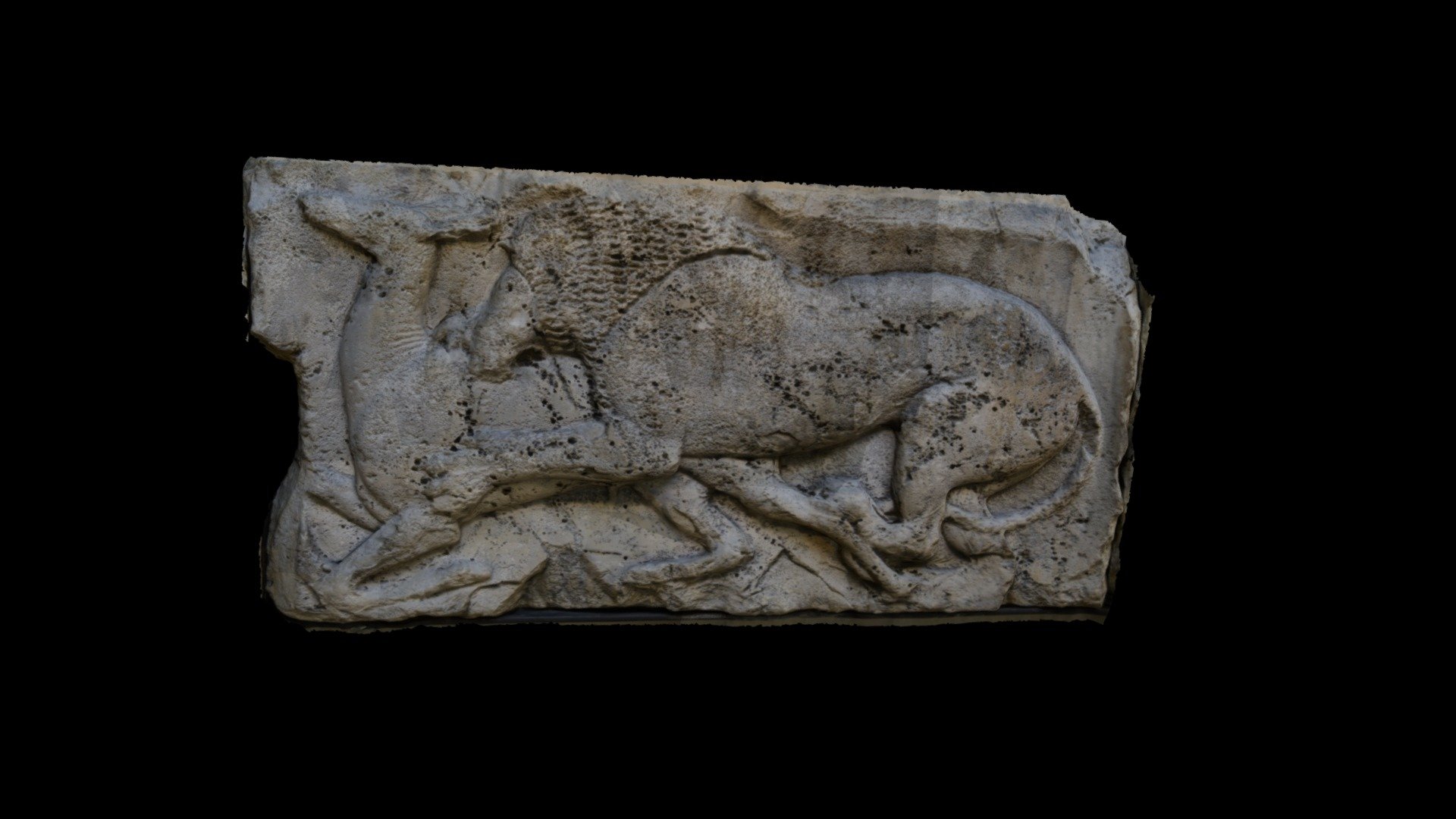 Lion from Xanthon - Download Free 3D model by Oskar Kubrak ...