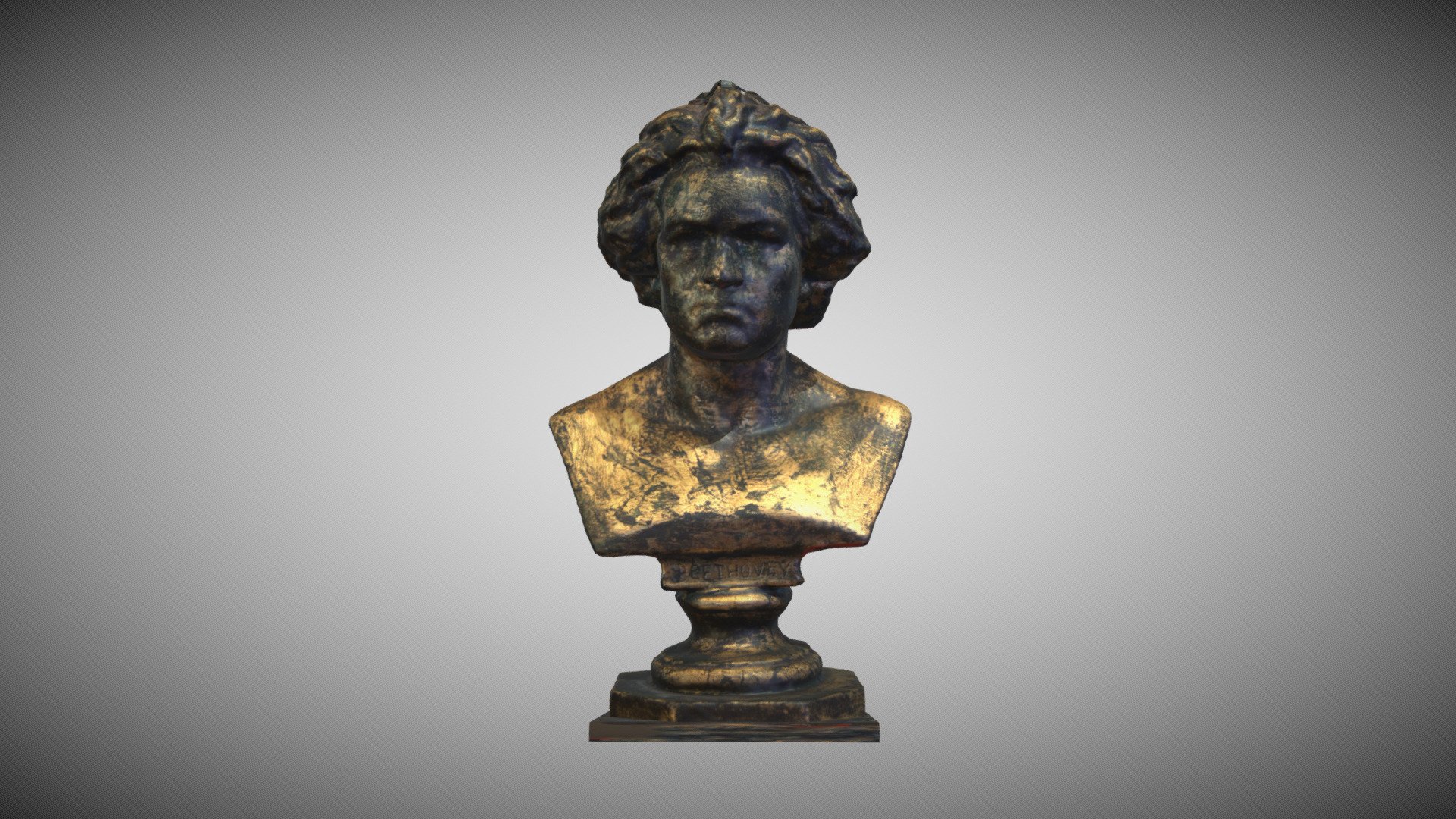 Beethoven bust 1.1 - 3D model by beatroz [263a066] - Sketchfab