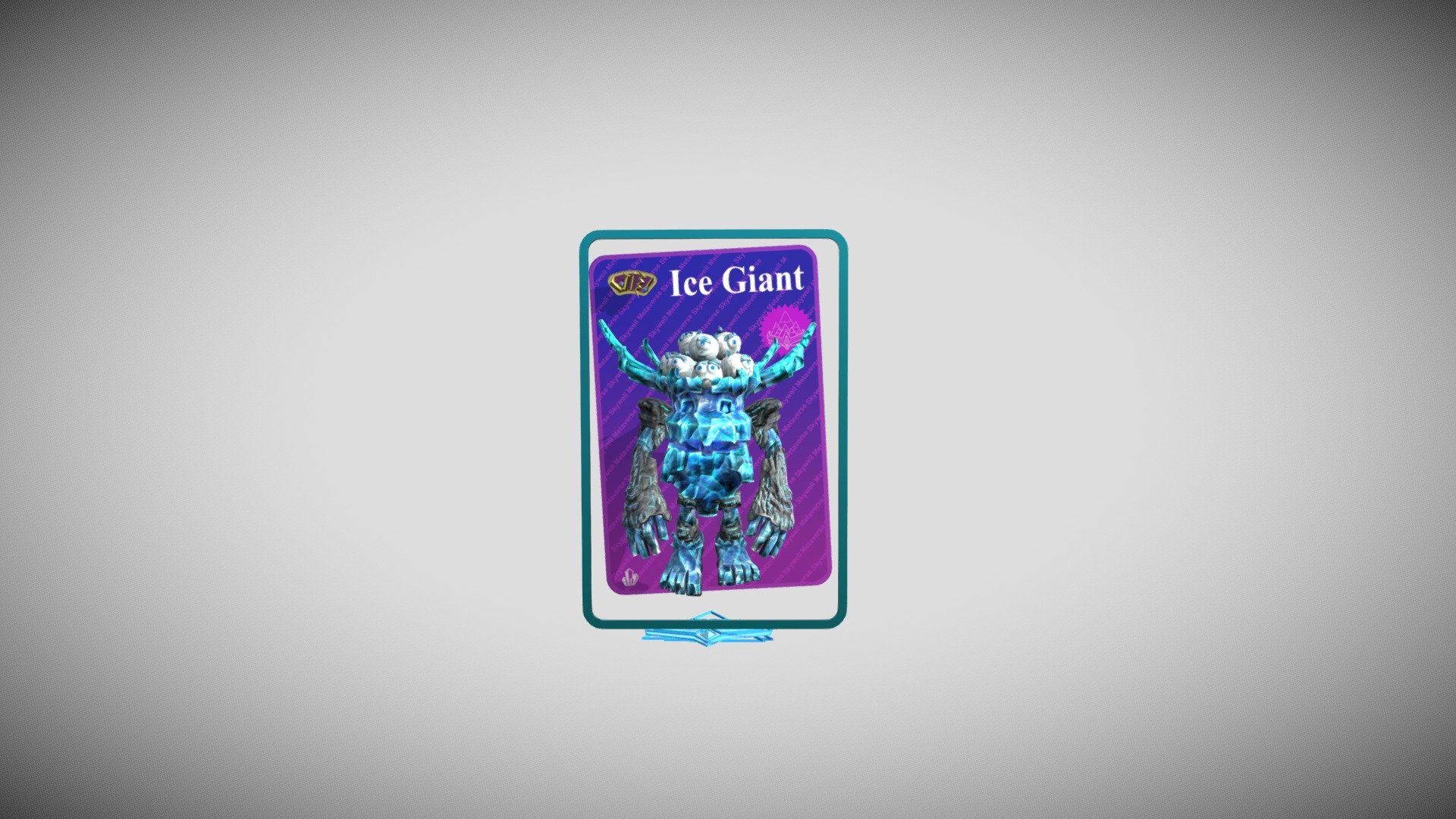 CARD Ice Gigant - 3D model by Skywell Software (@skywell-software ...