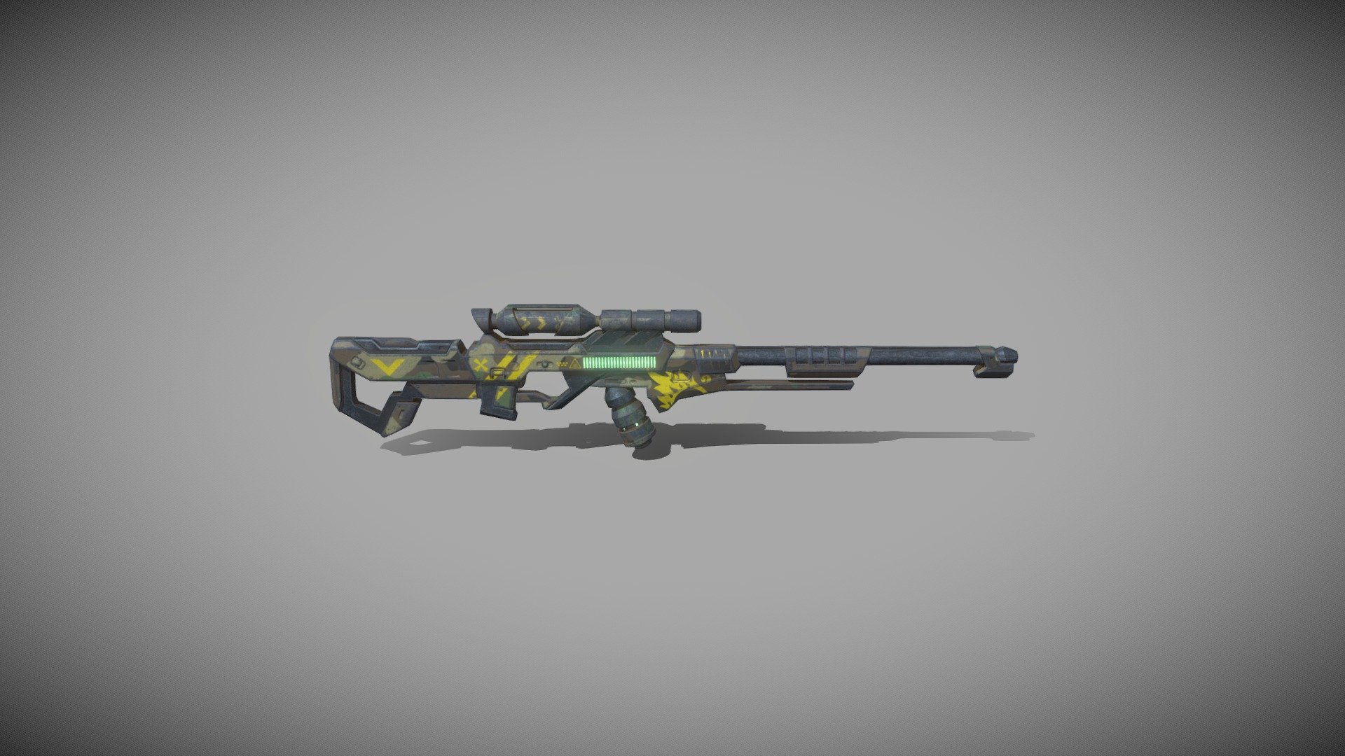 Rifle - 3D model by Asaku01 [263e656] - Sketchfab