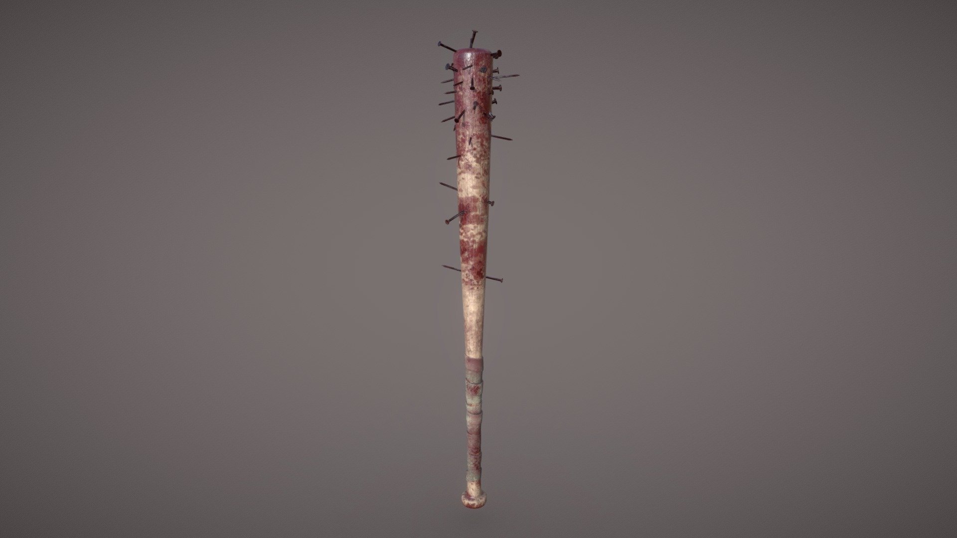 Spiked Baseball Bat - Download Free 3D model by Danny-firth [263ff42 ...