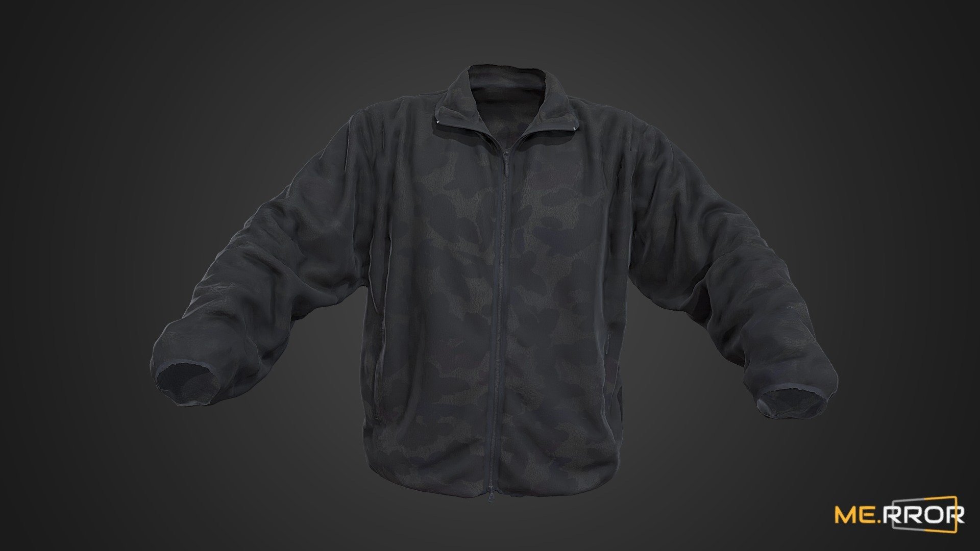 Camo Fleece Jacket - Buy Royalty Free 3D model by ME.RROR Studio ...