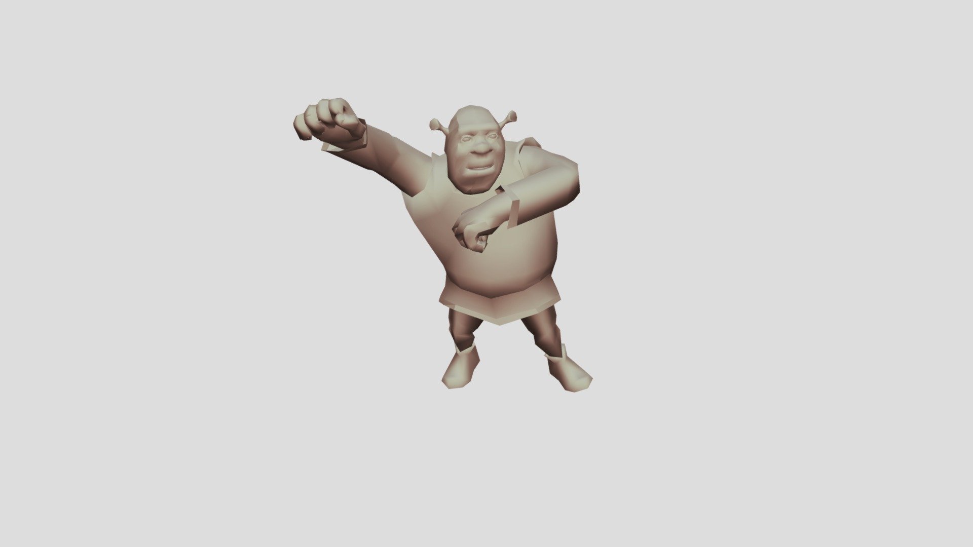 Gangnam Style shrek - 3D model by MemesaMillion [2642a34] - Sketchfab