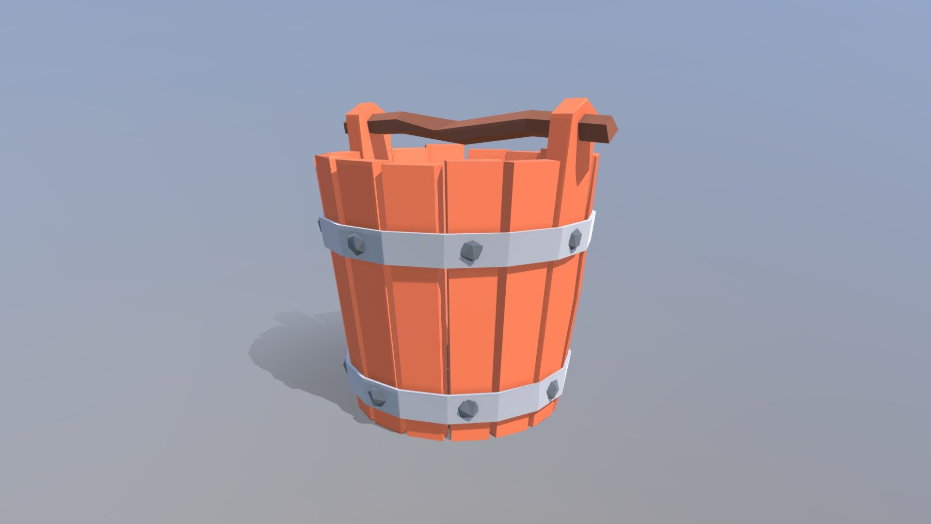 Lowpoly Bucket - 3D model by cleitoneldorn [2642ca6] - Sketchfab