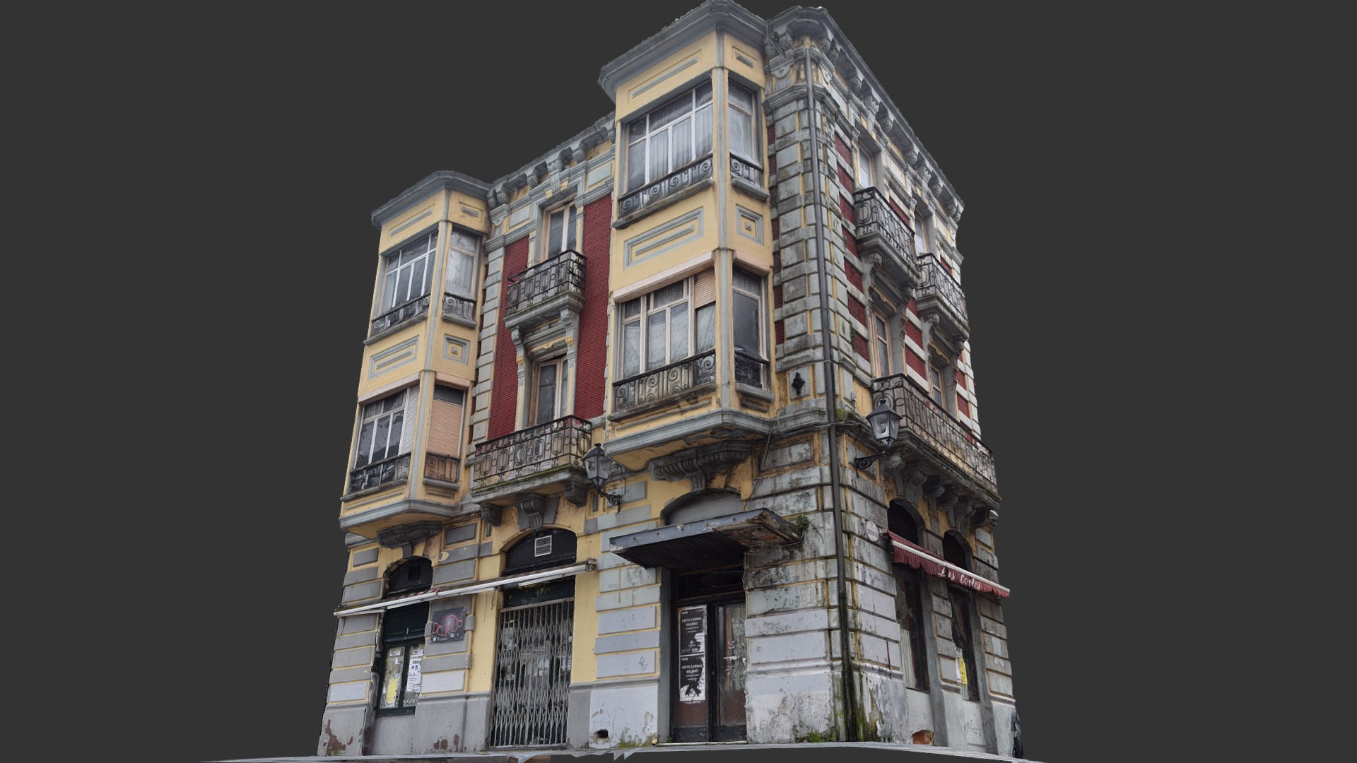 Old building - Delirius photogrammetry scan - Buy Royalty Free 3D model ...