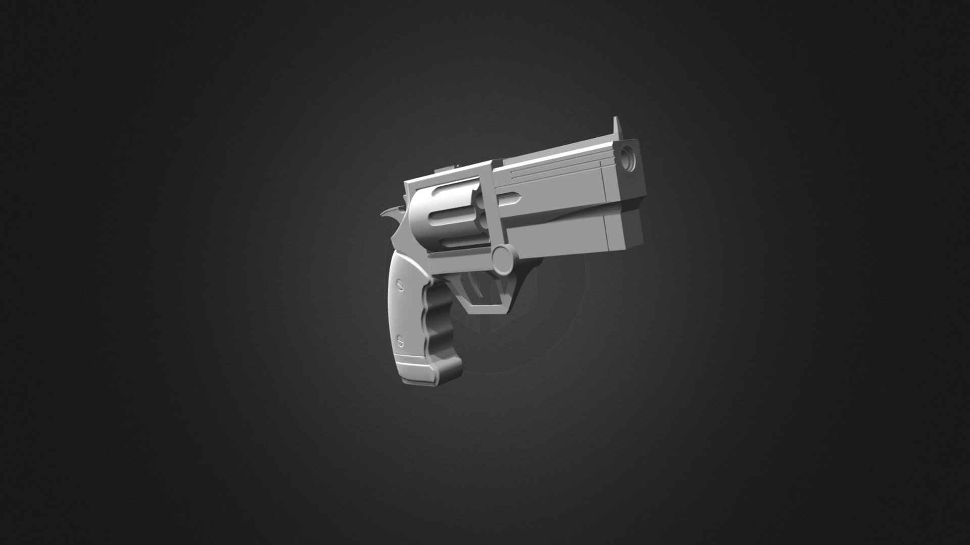 Revolver - 3D model by KmiecinskiGrzegorz [2645009] - Sketchfab